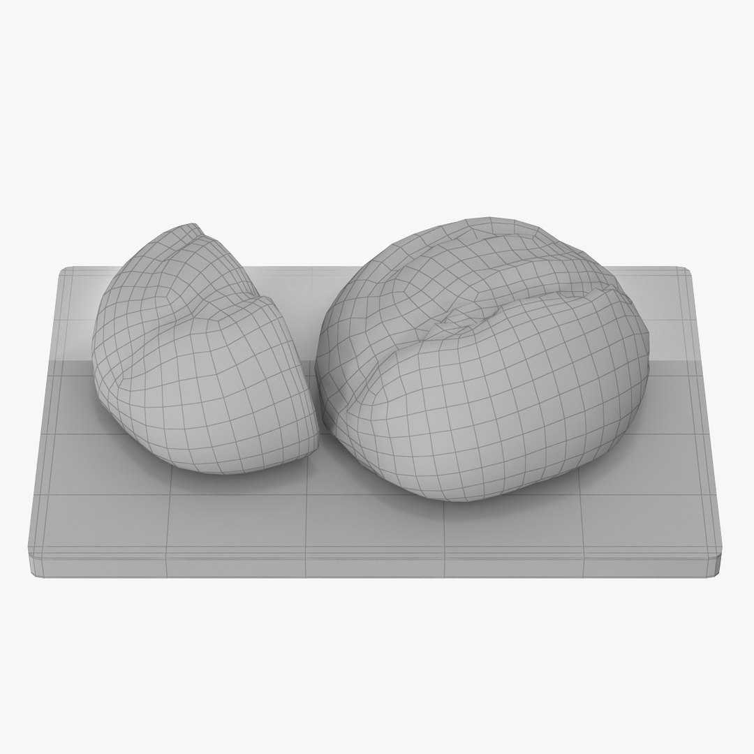 3d Bread Model