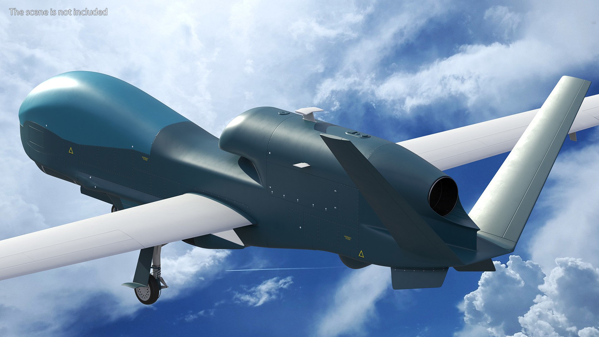 3D Ground Surveillance Remotely Piloted Aircraft - TurboSquid 2164084