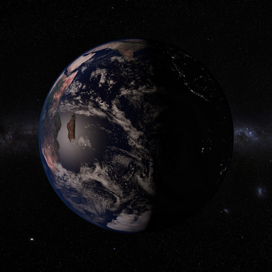 3d Model Planet Earth 21k
