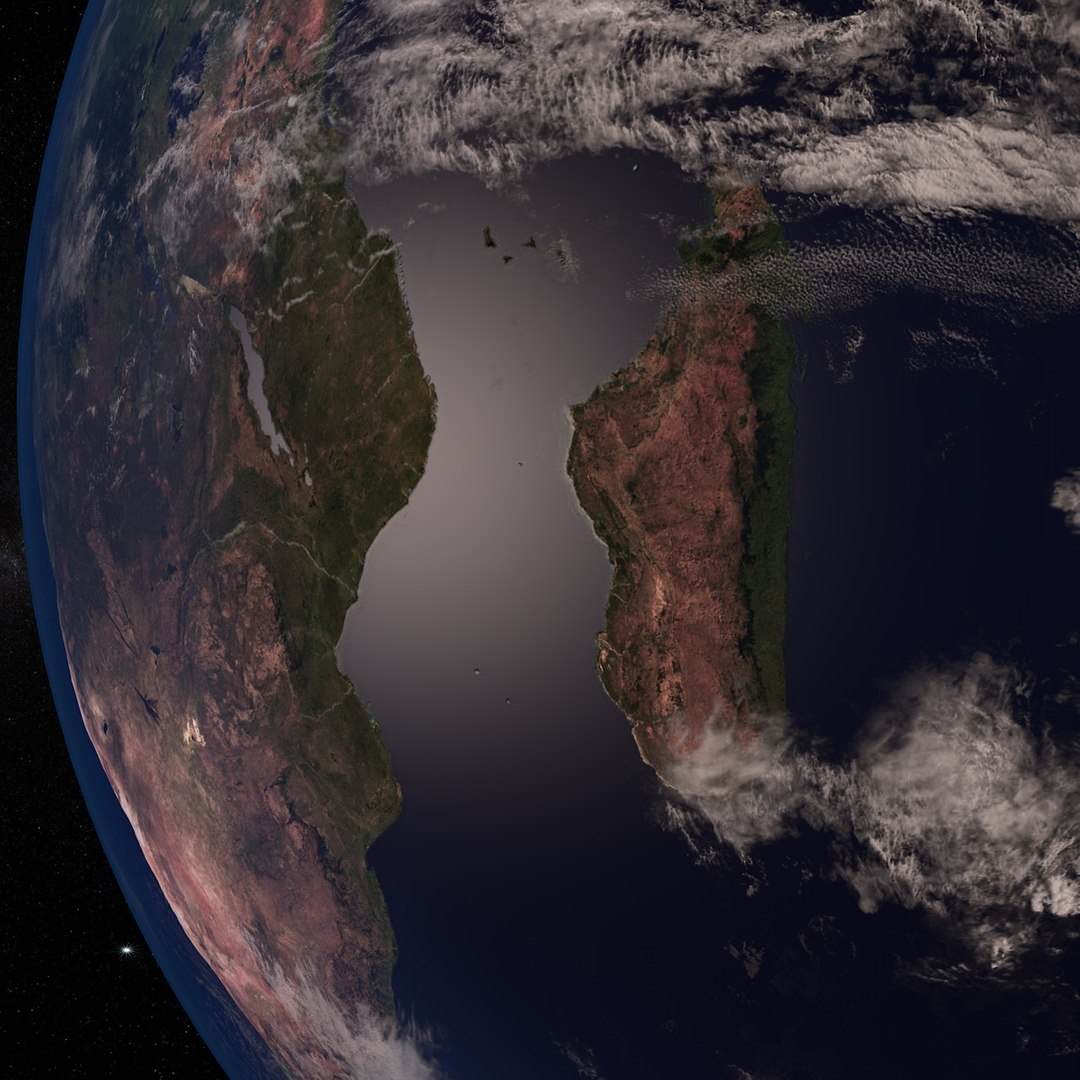 3d Model Planet Earth 21k