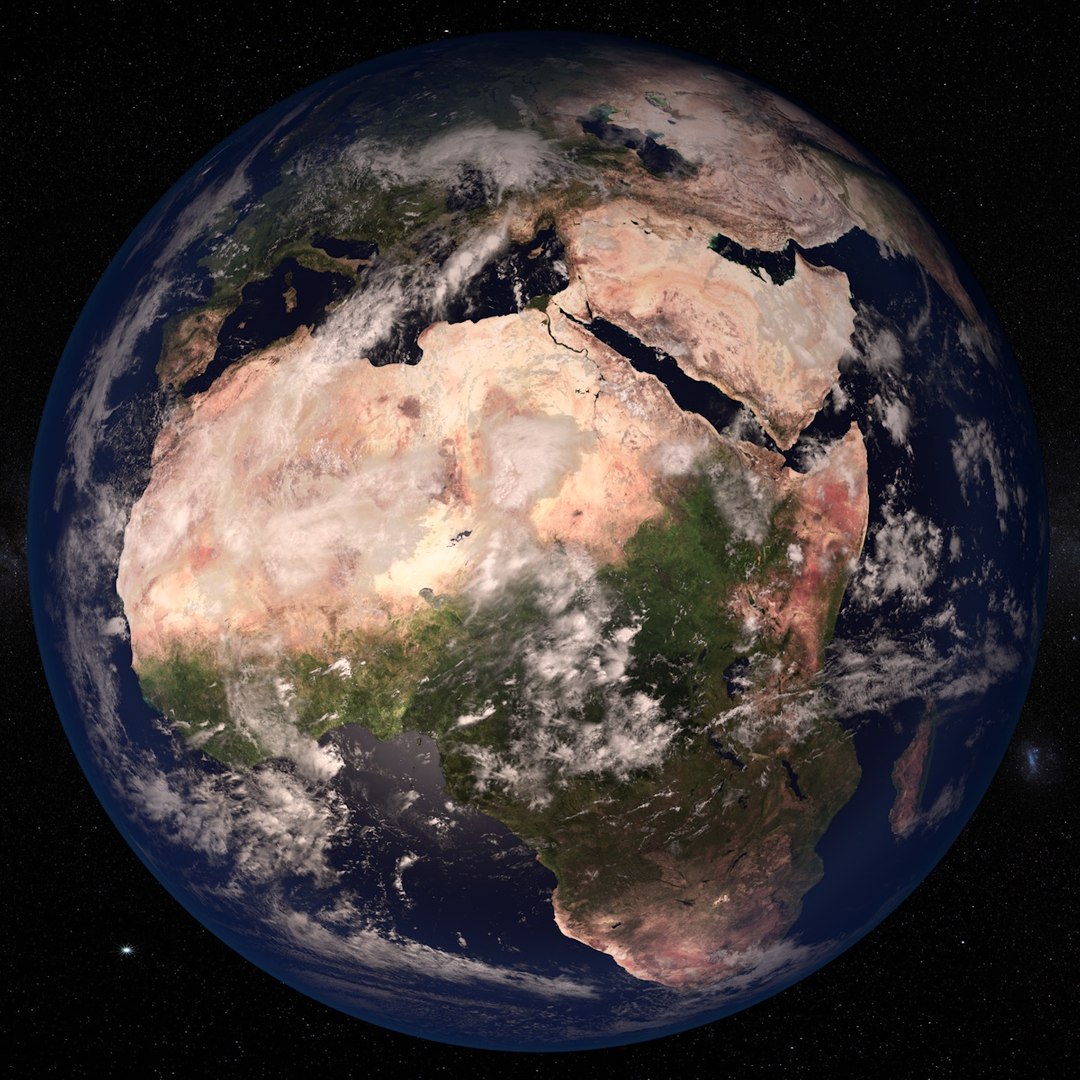 3d Model Planet Earth 21k