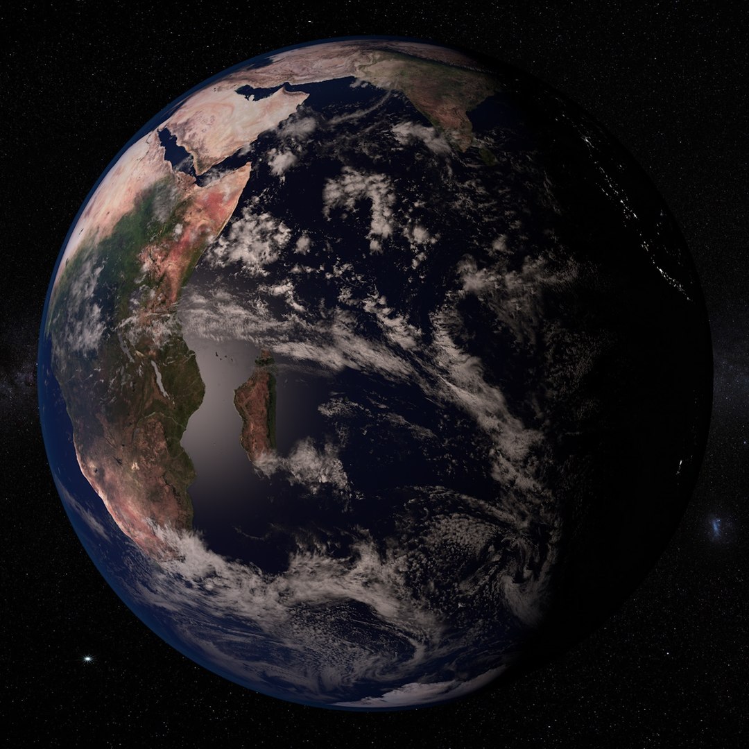 3d Model Planet Earth 21k