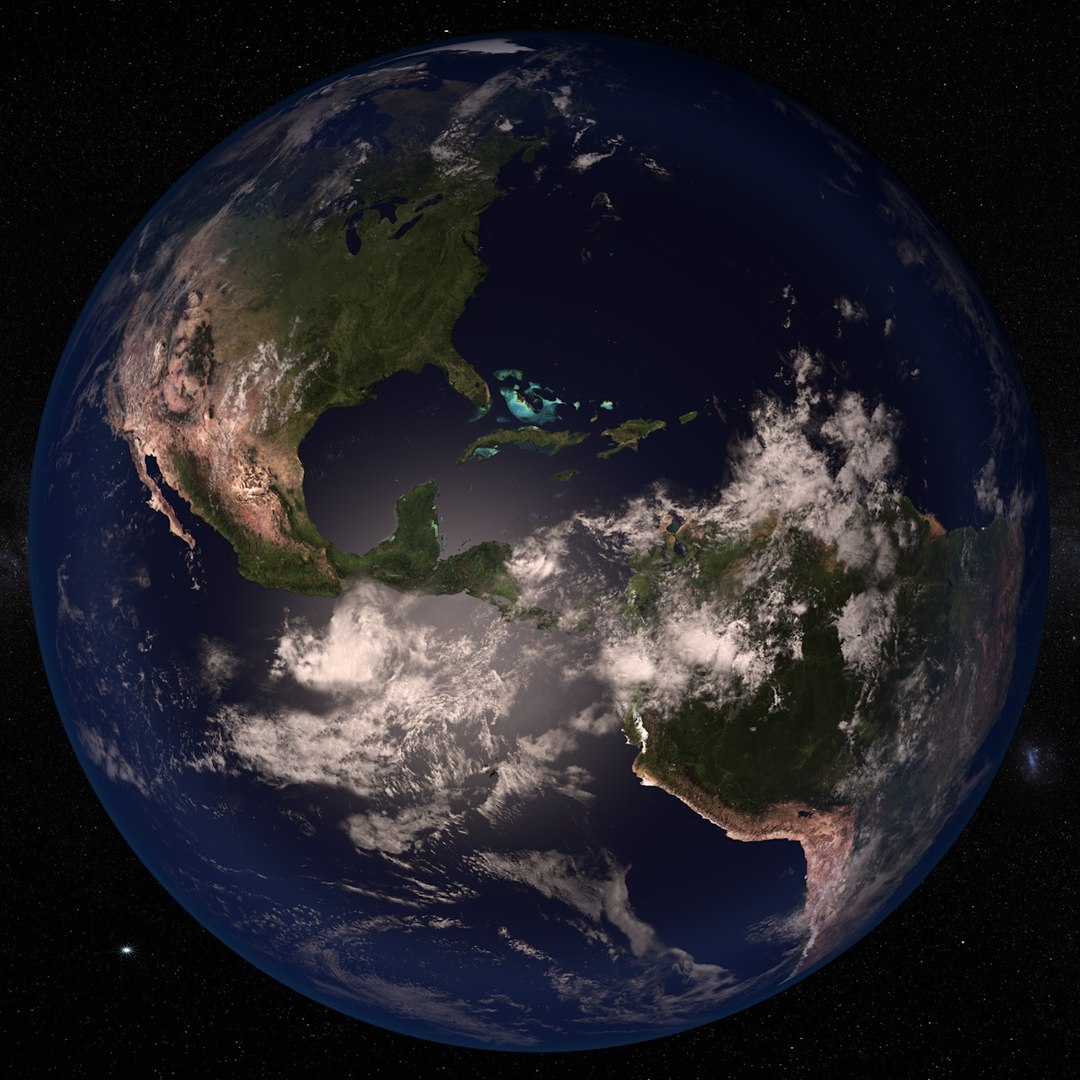 3d Model Planet Earth 21k