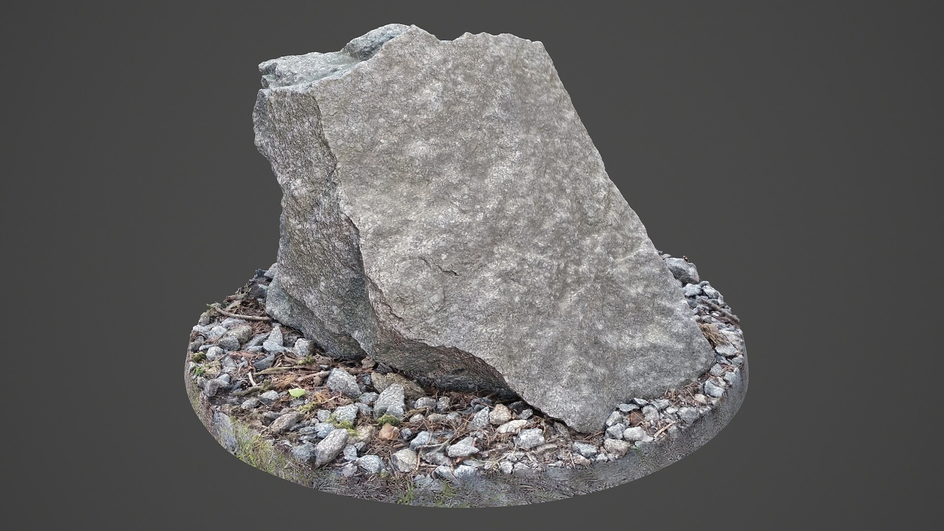 Boulder Scan 3D Model - TurboSquid 1575724