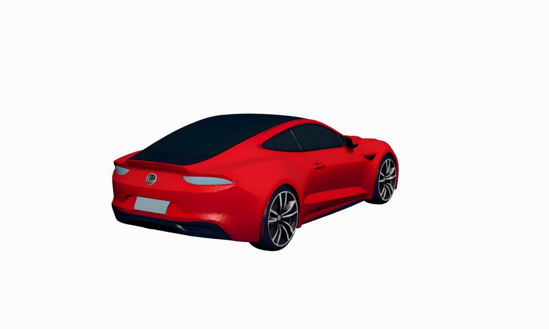 High-Quality Realistic Luxury Sports Car 3D Model-05 3D Model ...