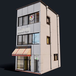 3D japanese style shop model - TurboSquid 1543607