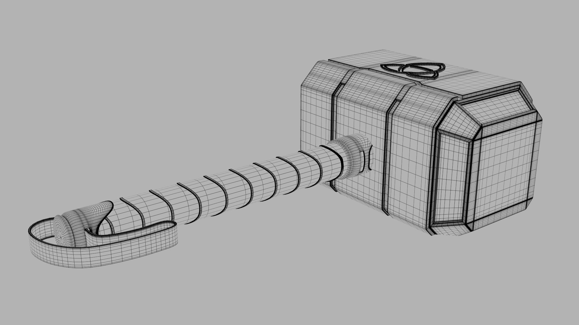 3D Mjolnir - TurboSquid 1926731