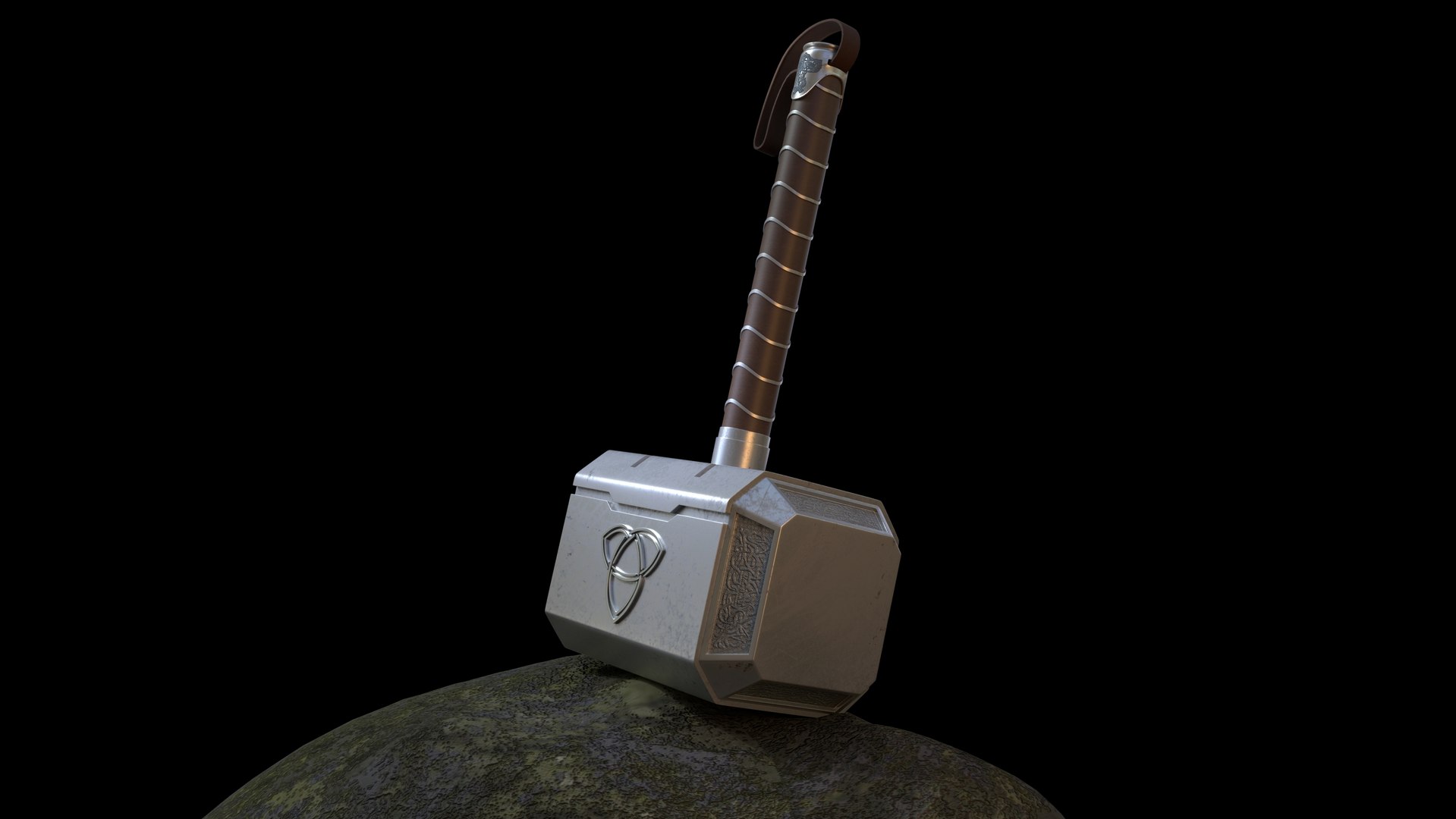 3D Mjolnir - TurboSquid 1926731