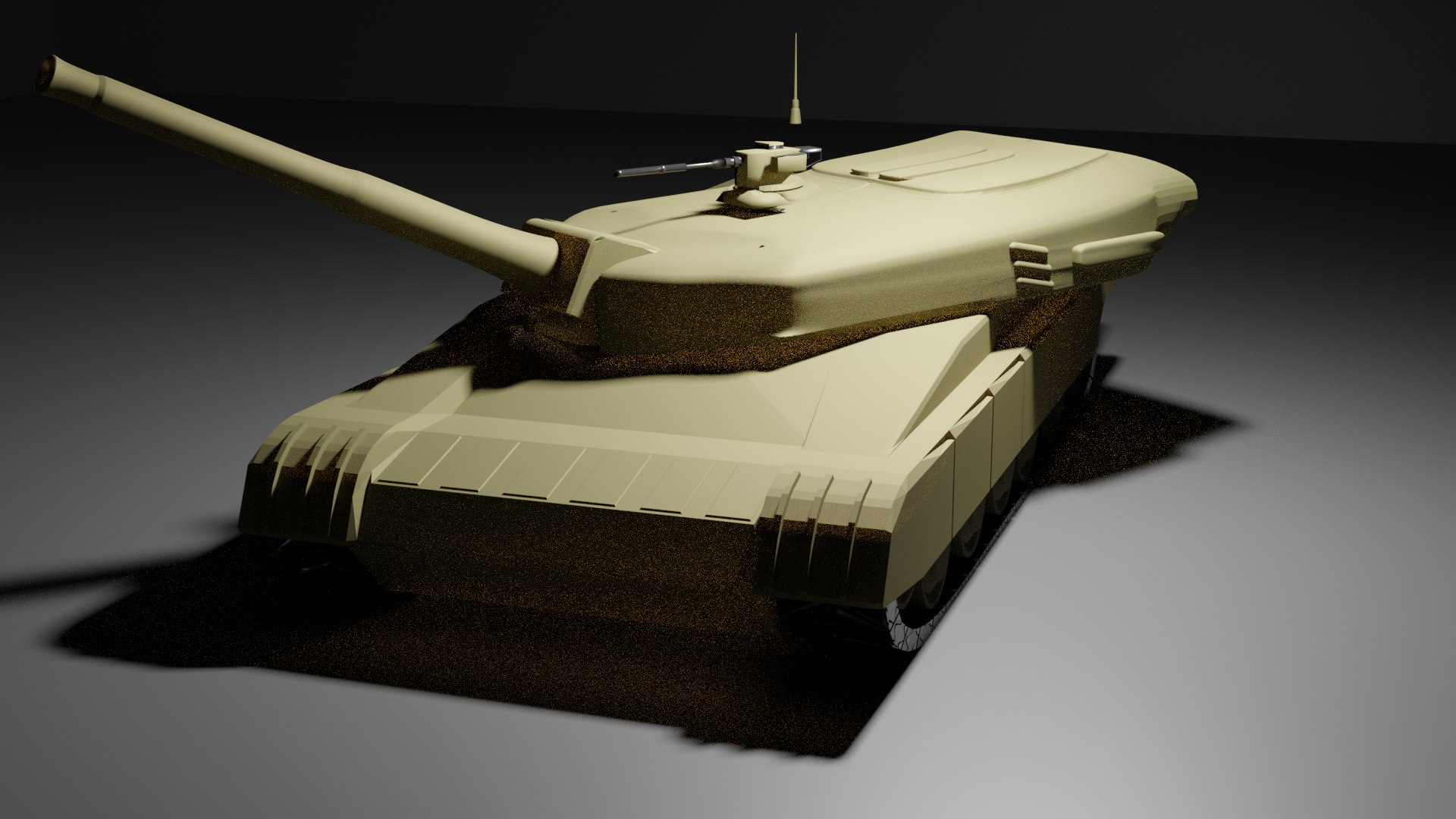 3D Tank T-80 Model - TurboSquid 1718277
