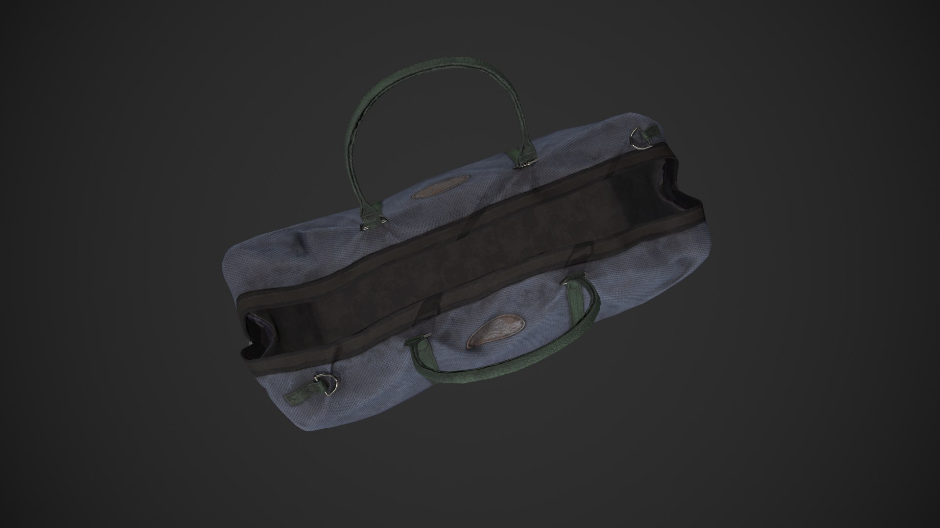 Canvas Kit Bag 3D Model - TurboSquid 1803758