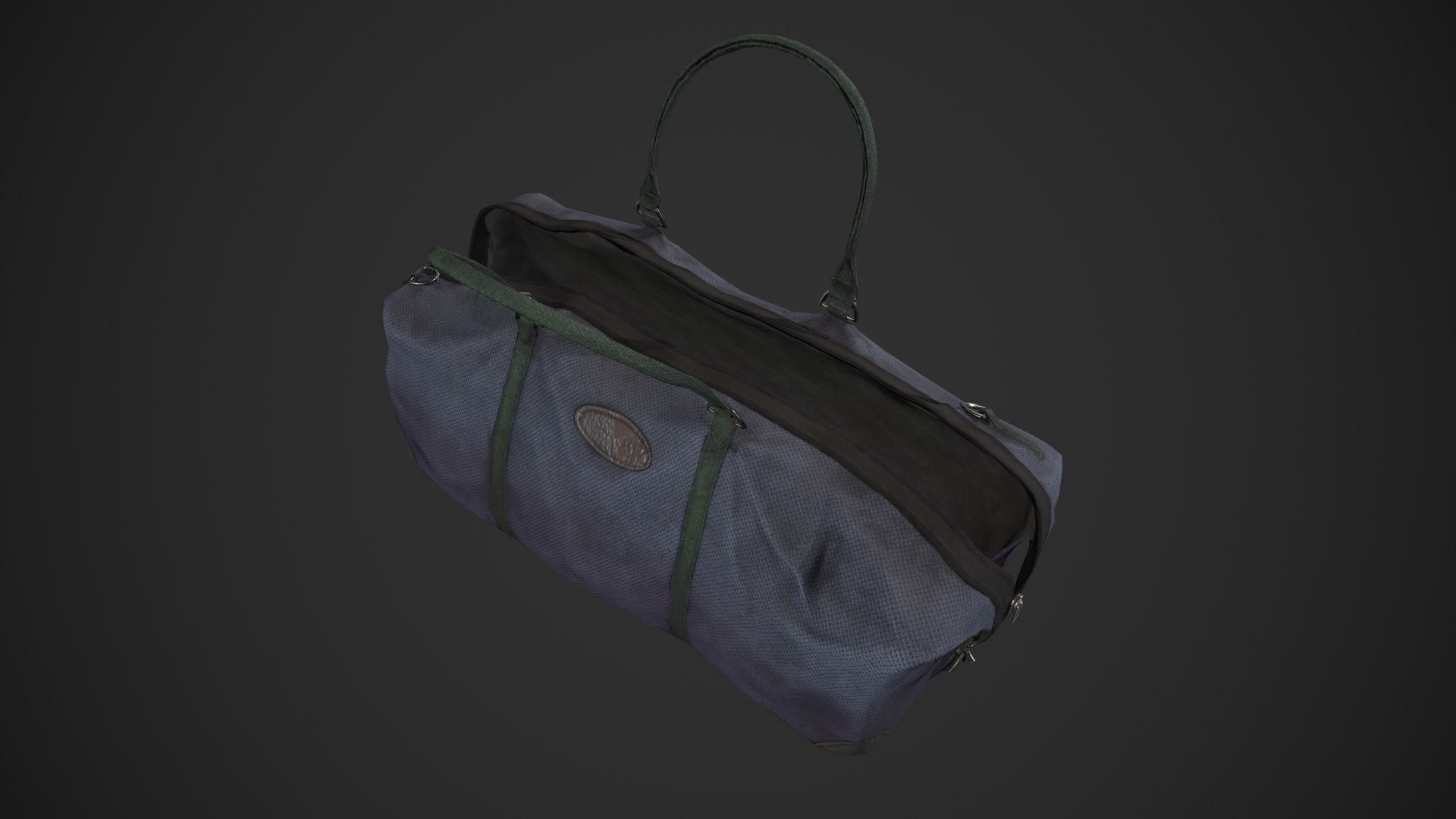 Canvas Kit Bag 3D Model - TurboSquid 1803758