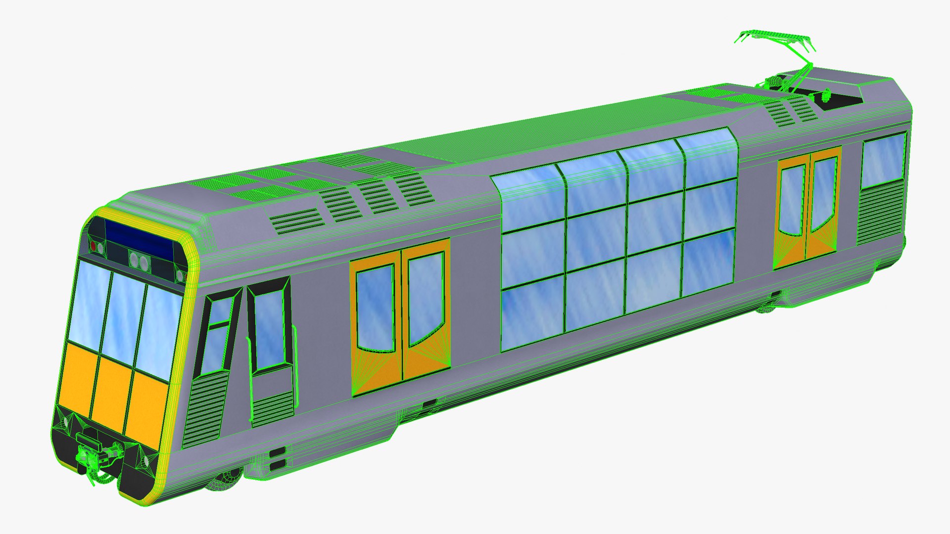 3D Sydney Trains T-set Tangara Doubledeck Electric Passenger Train ...