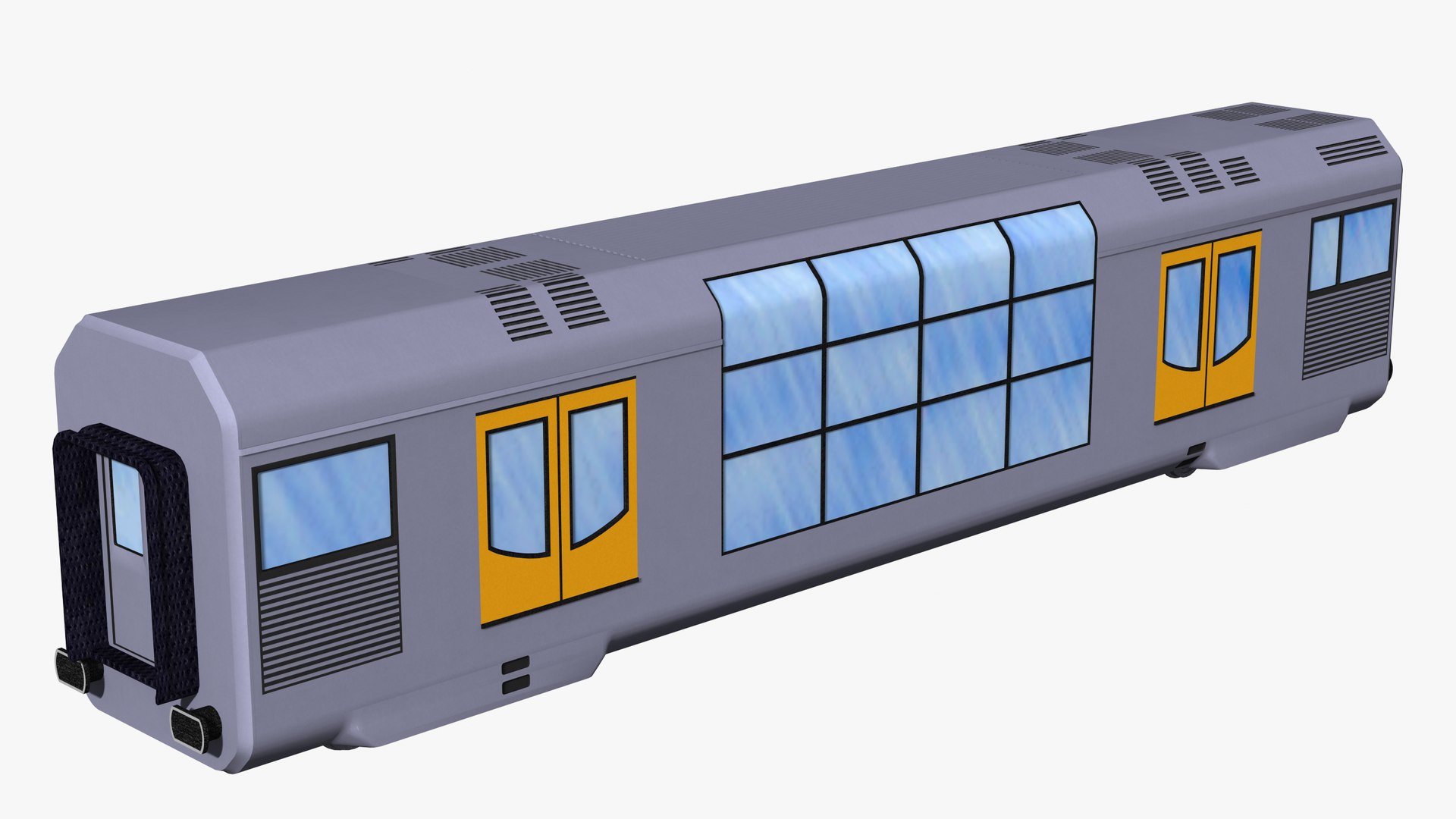 3D Sydney Trains T-set Tangara Doubledeck Electric Passenger Train ...