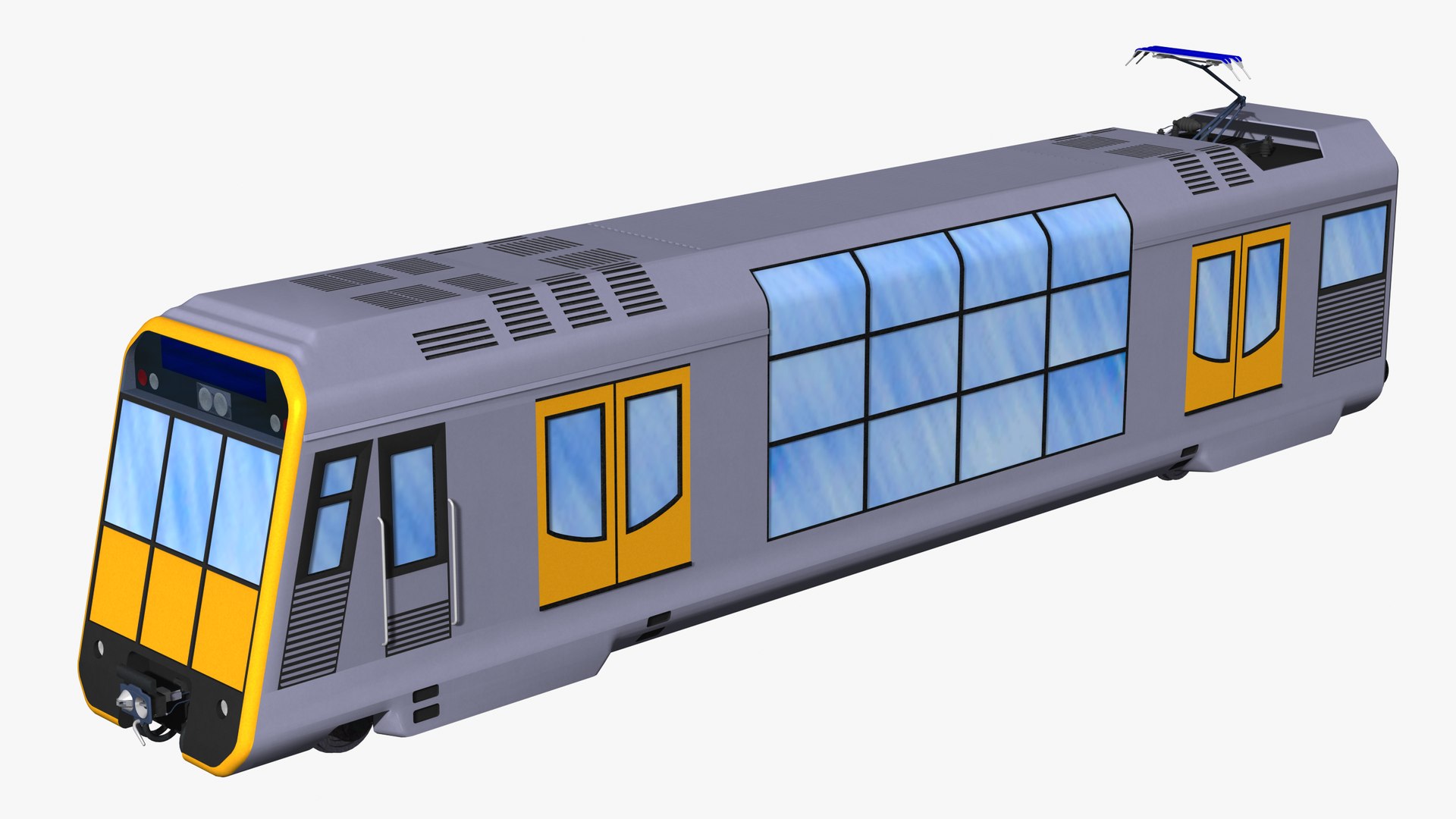 3D Sydney Trains T-set Tangara Doubledeck Electric Passenger Train ...