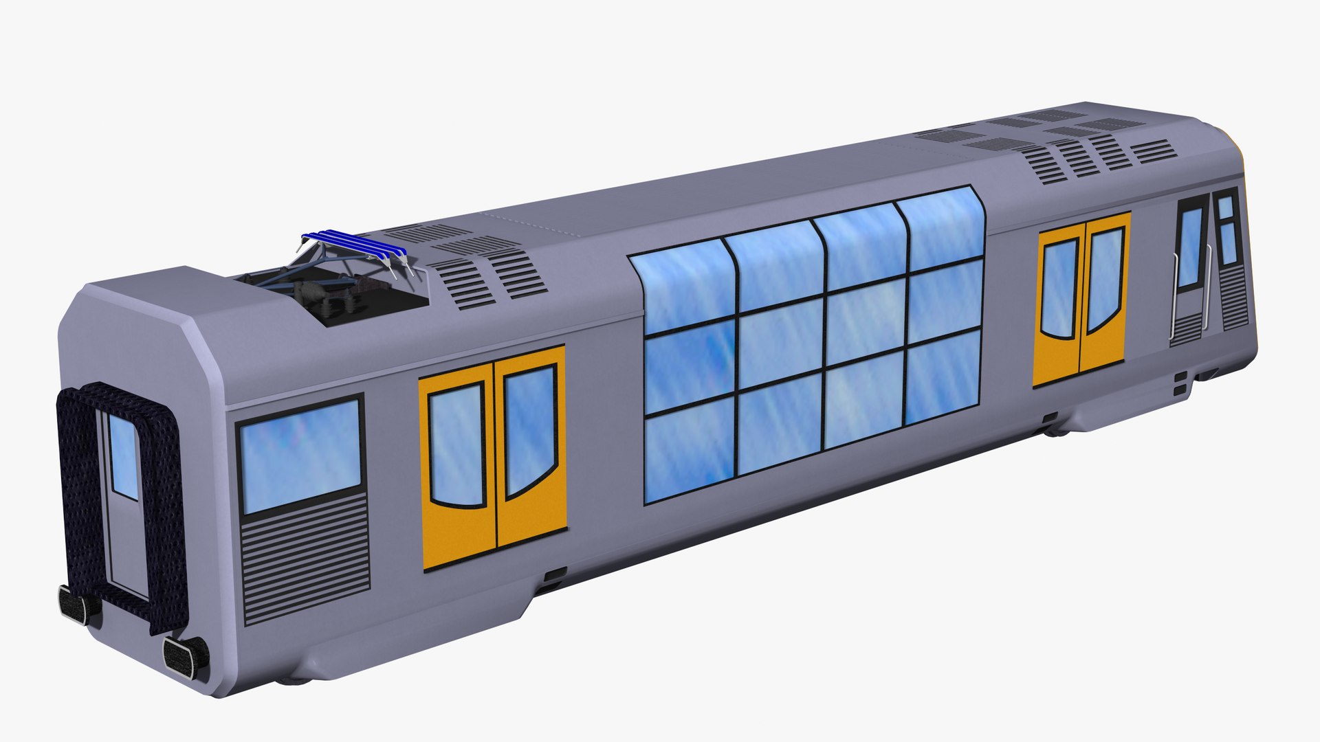 3D Sydney Trains T-set Tangara Doubledeck Electric Passenger Train ...