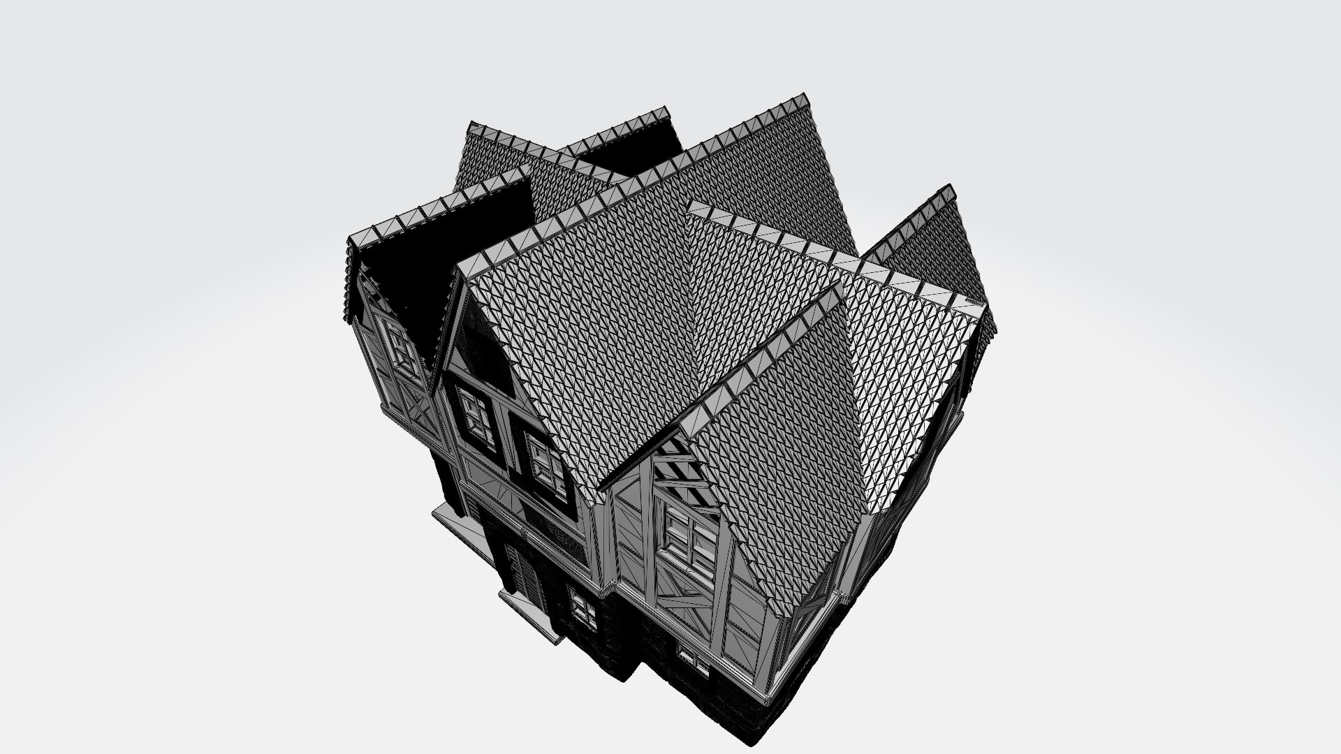 Architecture House 3D Model - TurboSquid 1696417