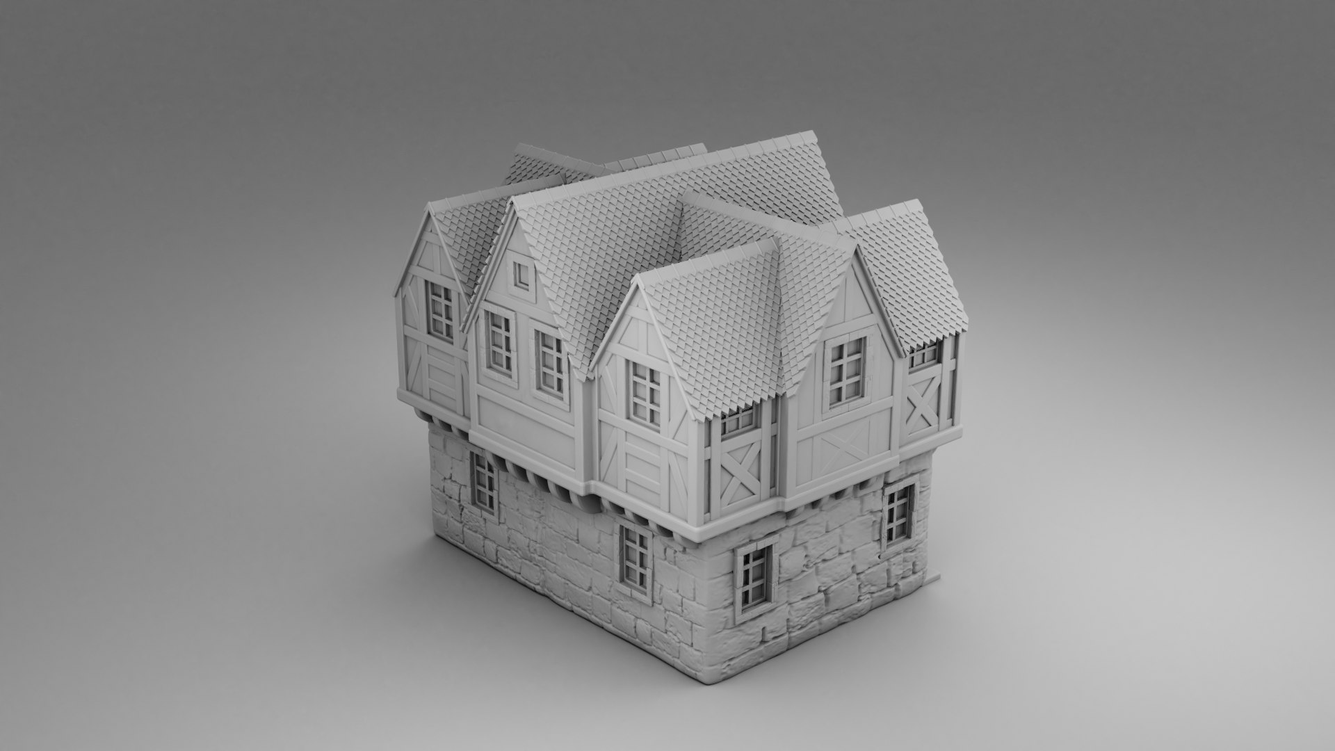 Architecture House 3D Model - TurboSquid 1696417