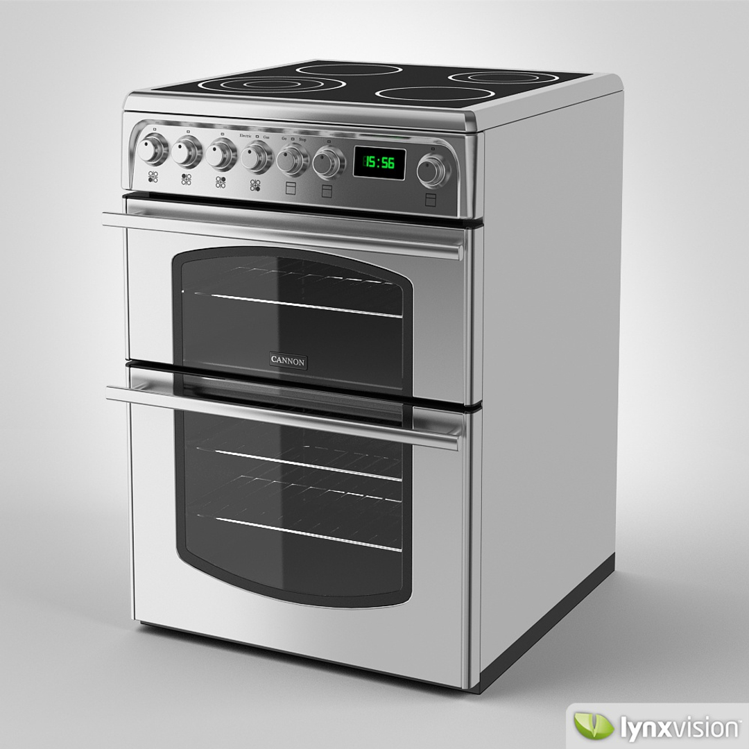 3d cannon electric cooker model