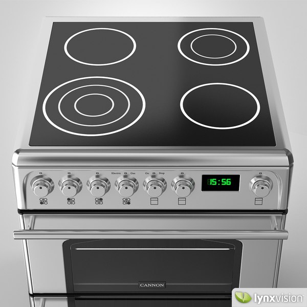 3d cannon electric cooker model