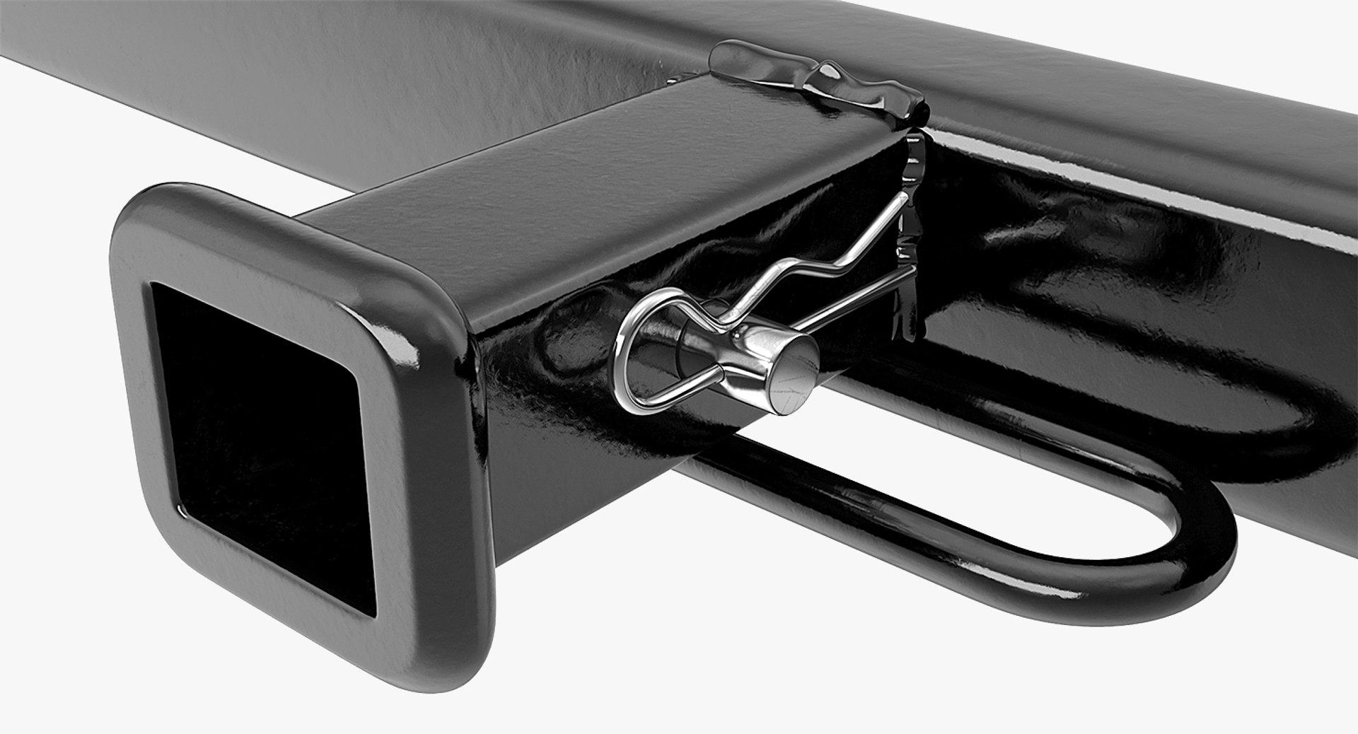 Multi-fit Trailer Hitch 3D - TurboSquid 1330676