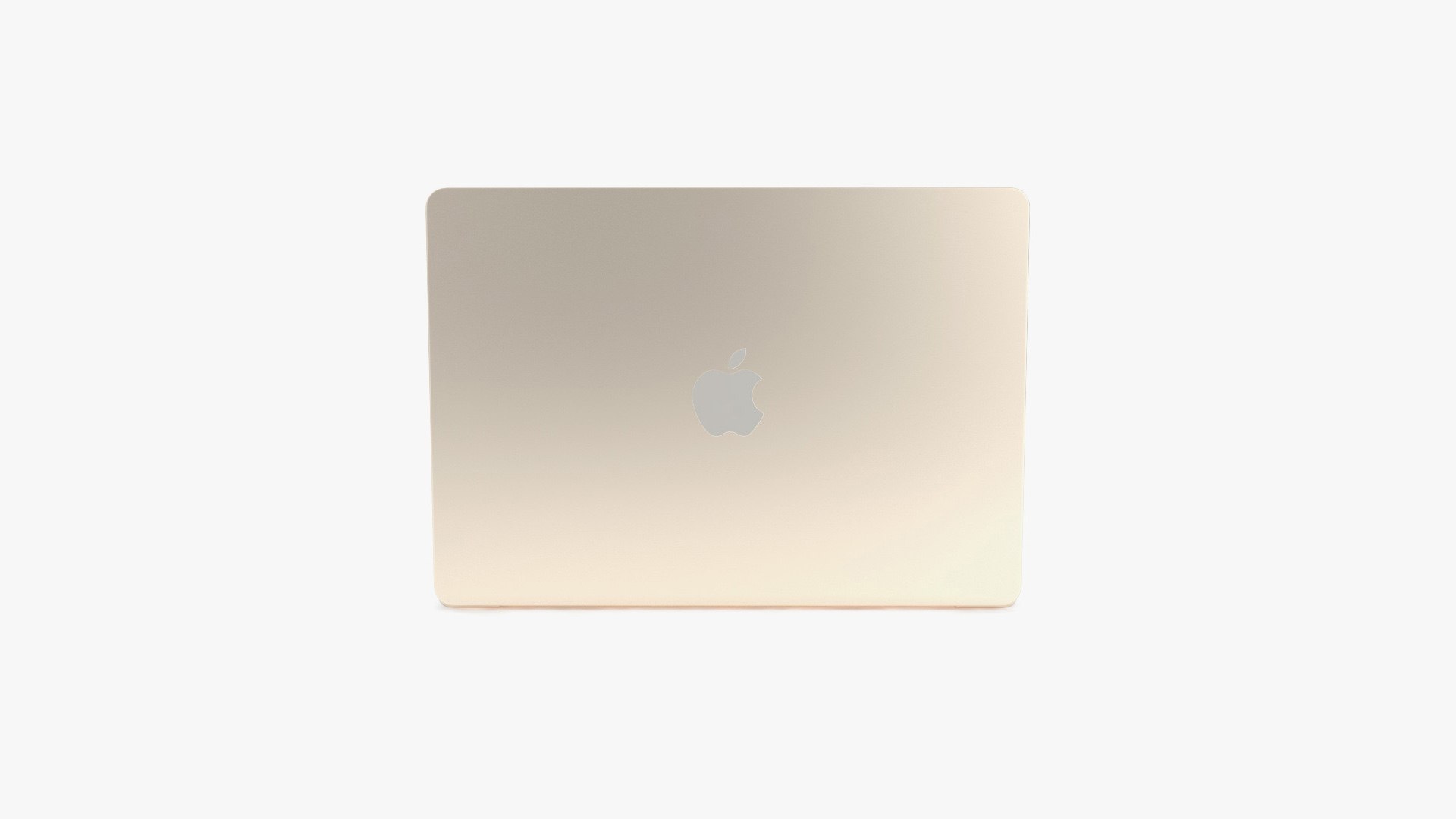 Apple MacBook Air M2 2022 Starlight Model - TurboSquid 2064944