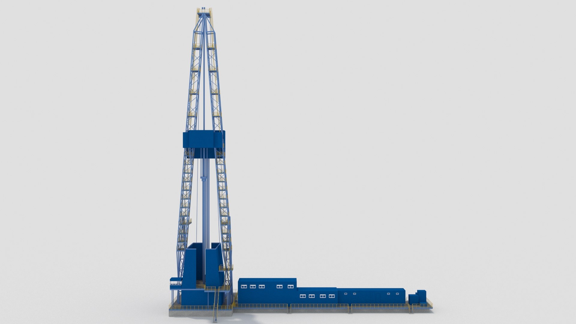 Oil Tower 3D - TurboSquid 1897321