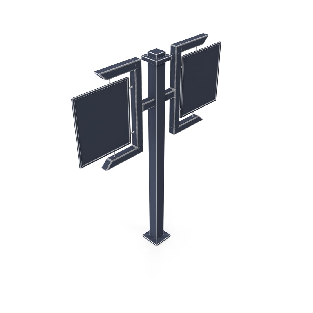 3D Directional Sign Model - TurboSquid 2293336