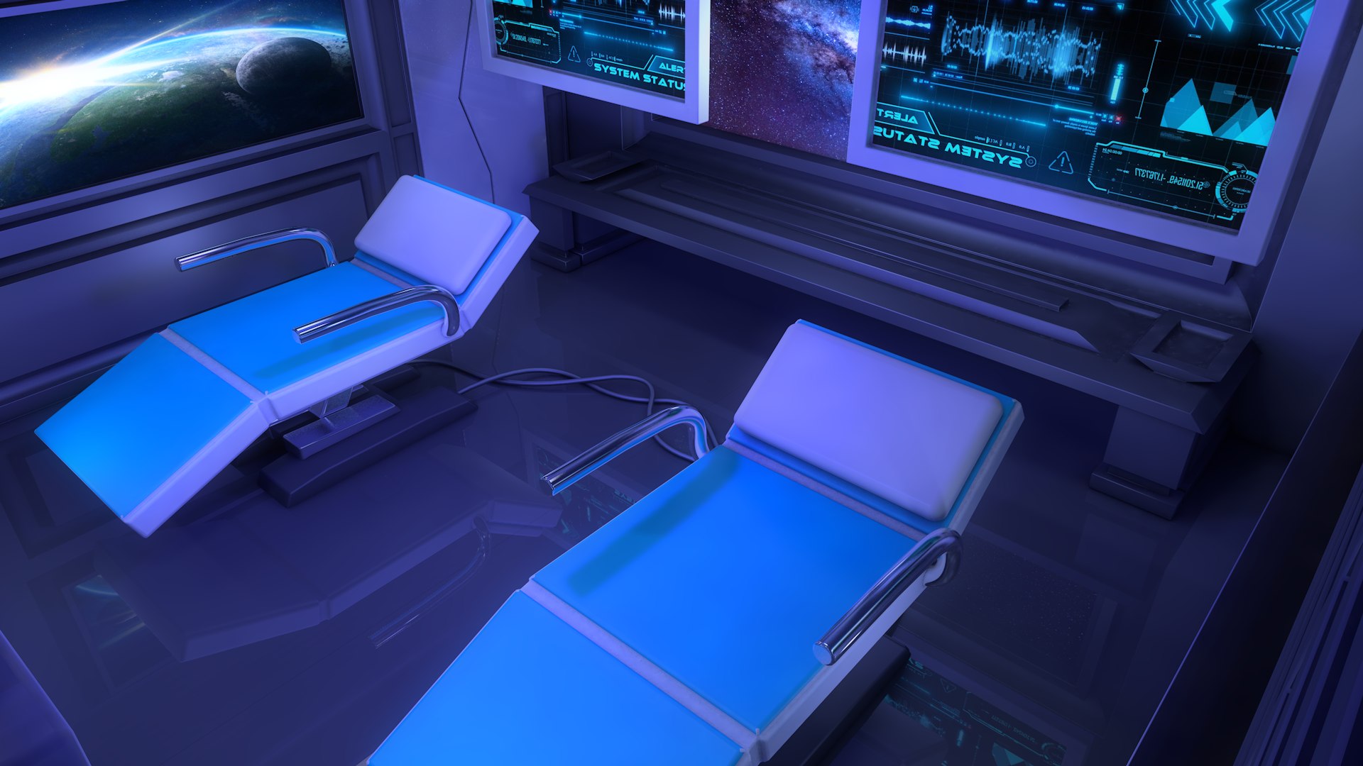 3D Sci Fi Medical Laboratory - TurboSquid 1770327