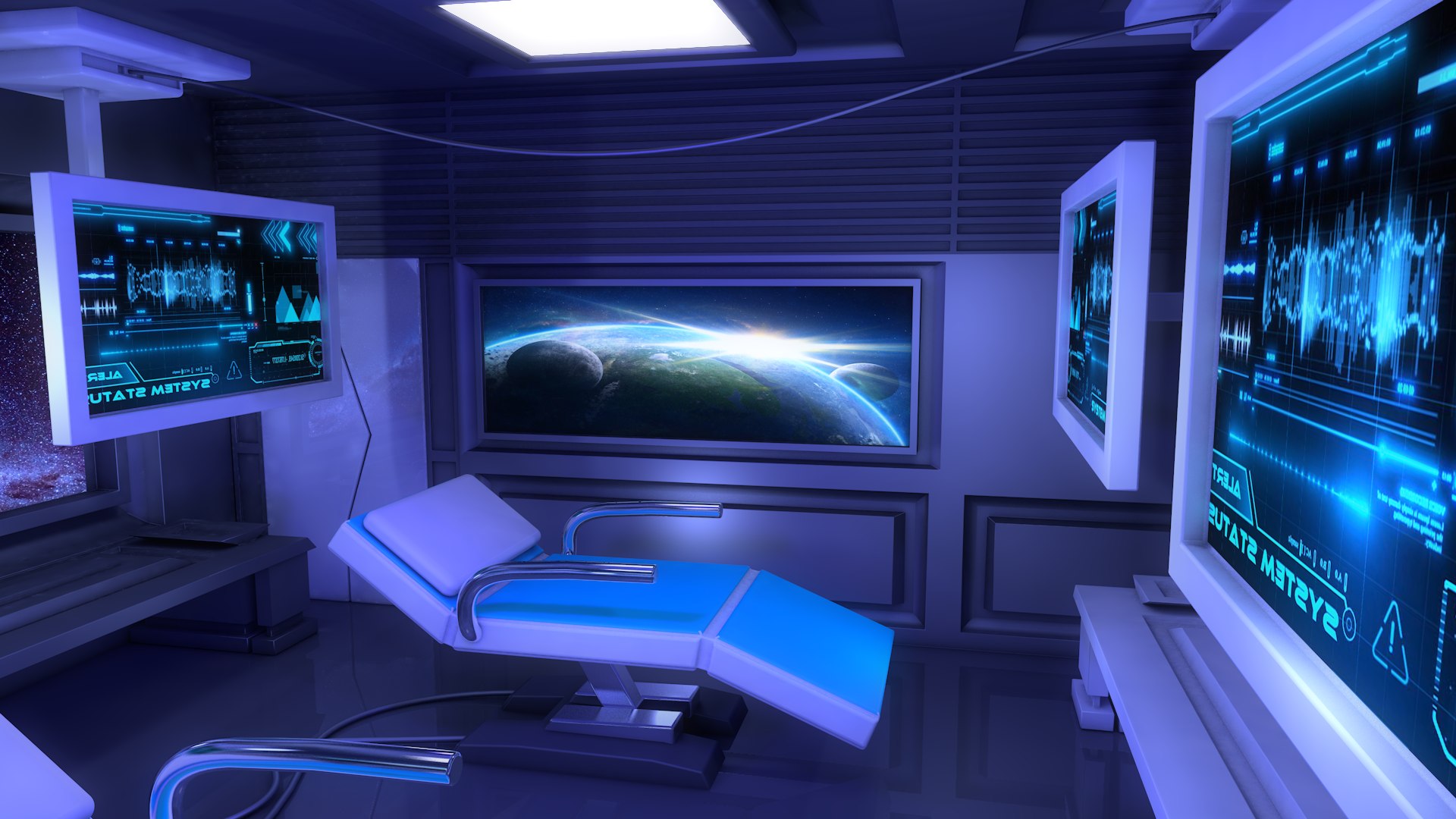 3D Sci Fi Medical Laboratory - TurboSquid 1770327