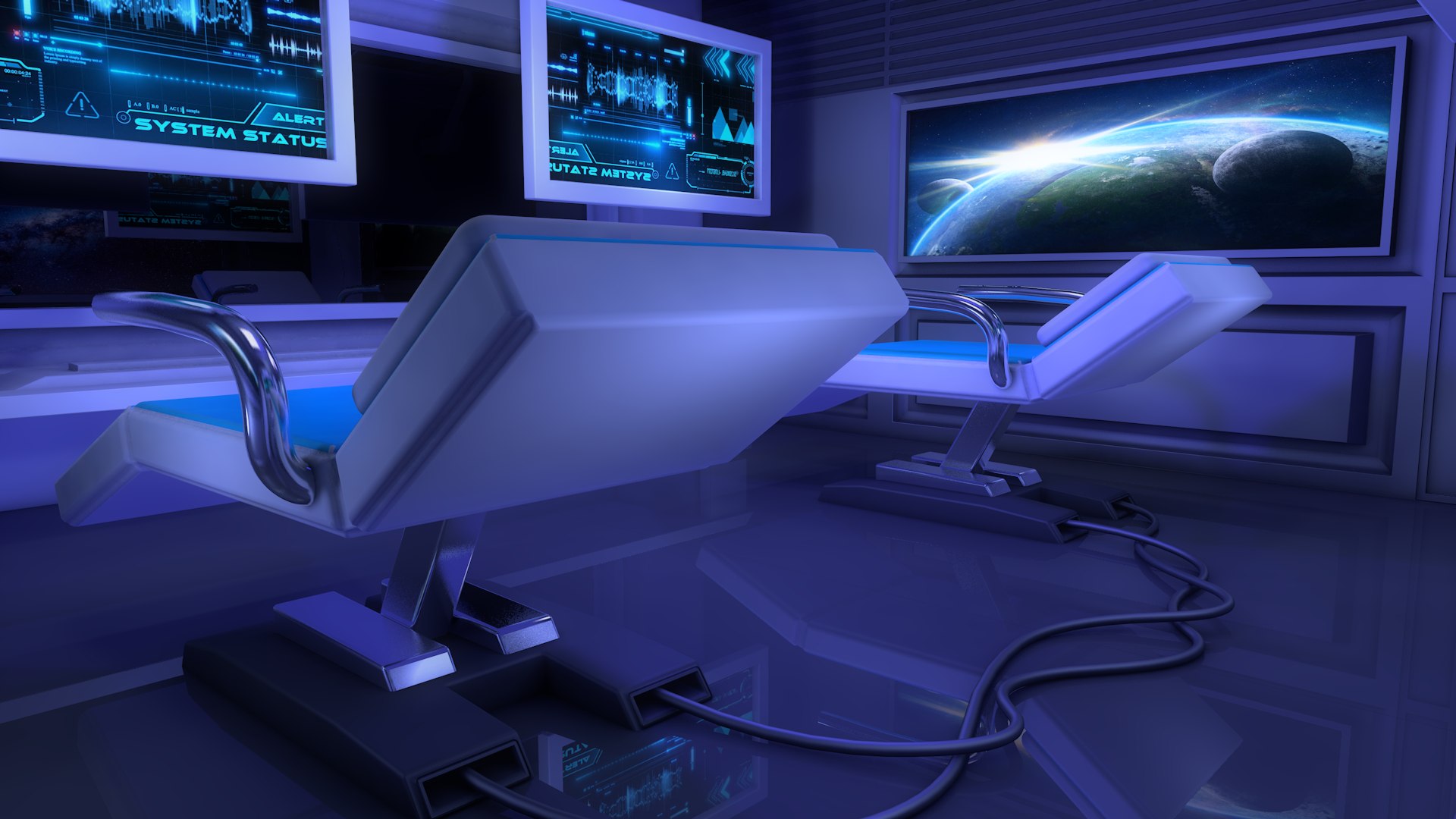 3D Sci Fi Medical Laboratory - TurboSquid 1770327