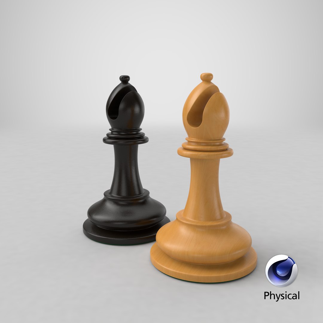 Chessmen Bishop 3D Model - TurboSquid 1609876