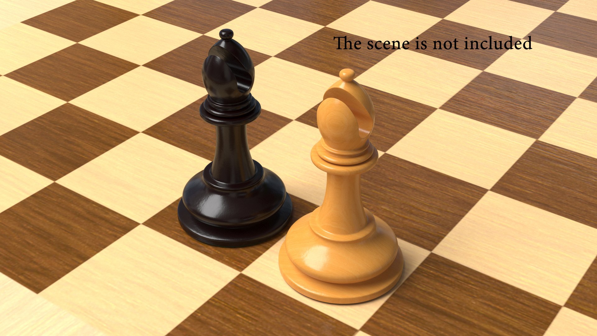 Chessmen bishop 3D model - TurboSquid 1609876