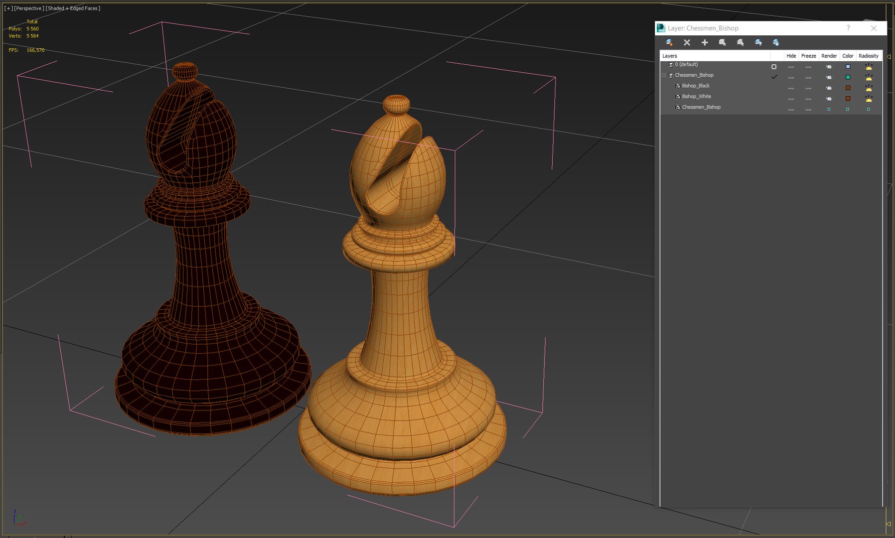Chessmen Bishop 3D Model - TurboSquid 1609876