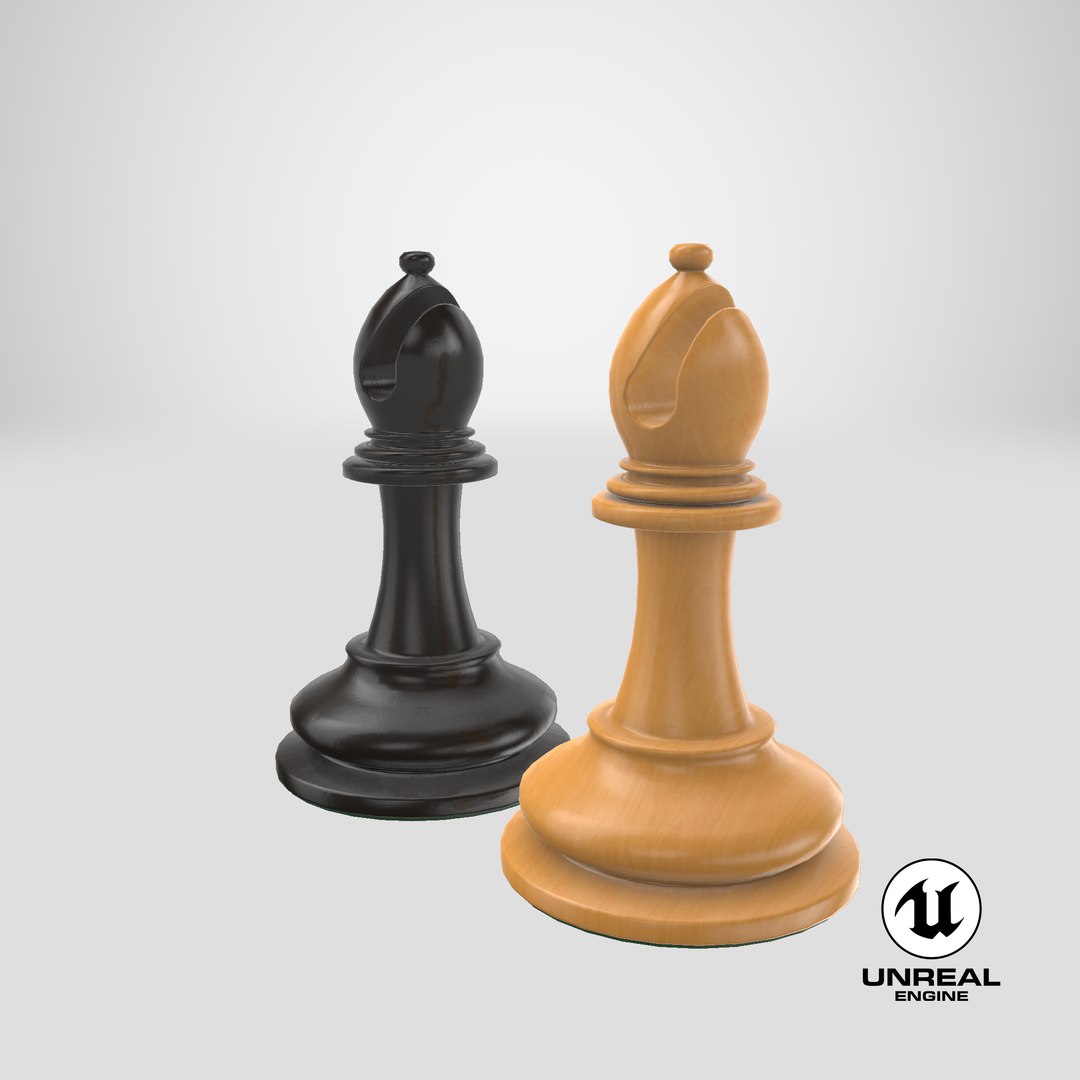 Chessmen Bishop 3D Model - TurboSquid 1609876