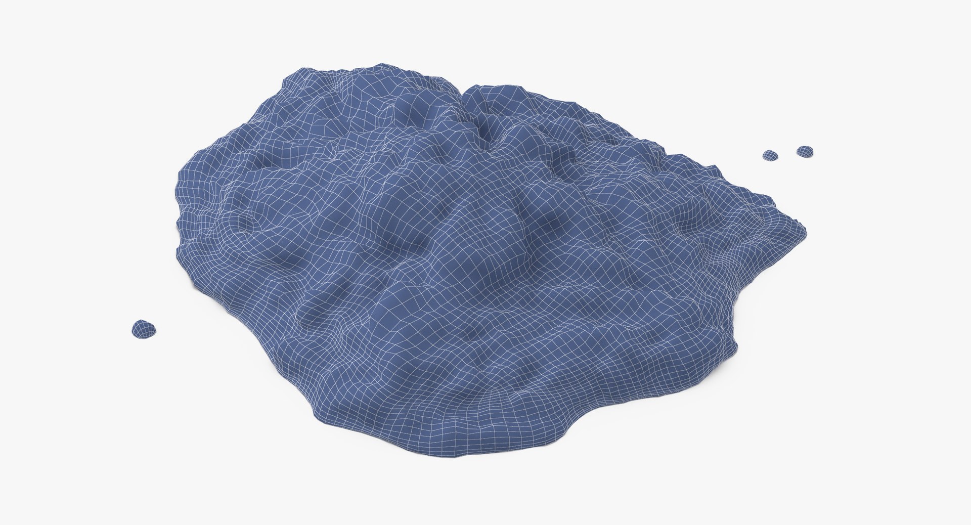 Drug piles crystal meth 3D model - TurboSquid 1199965