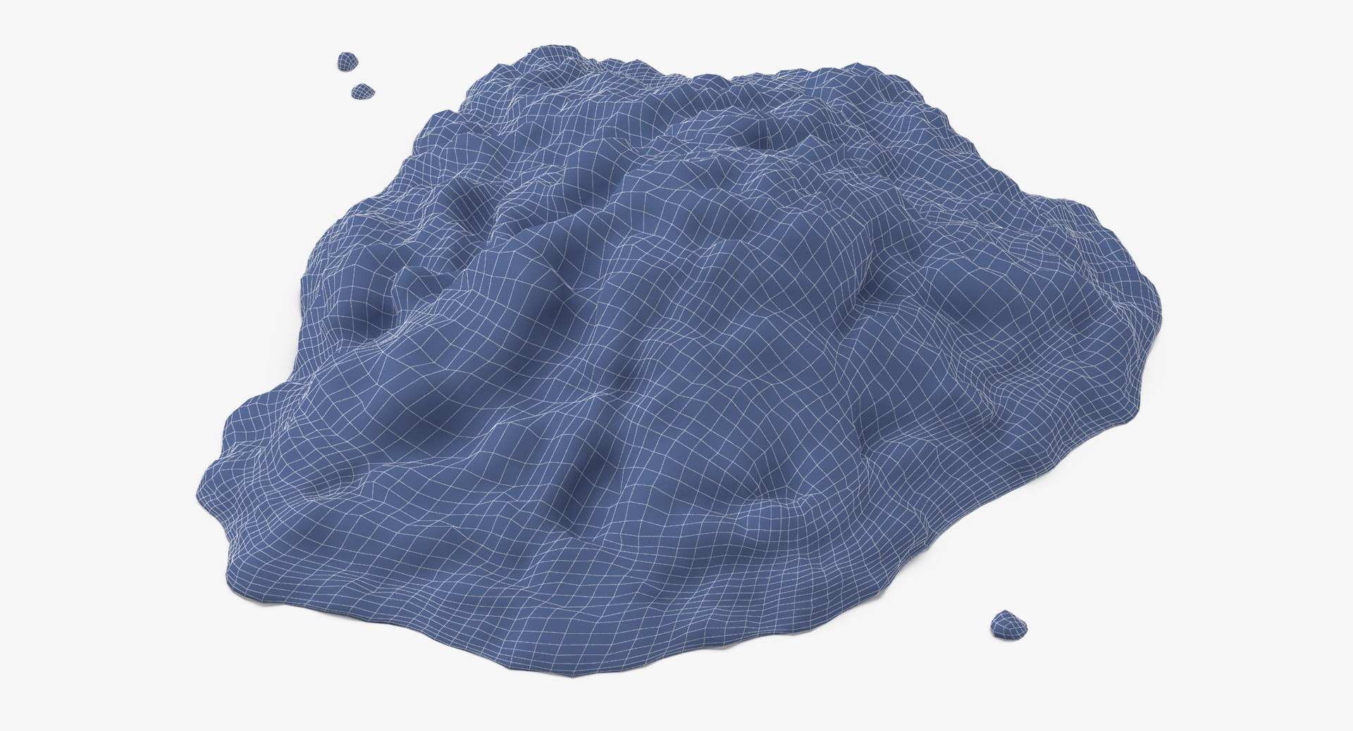 Drug piles crystal meth 3D model - TurboSquid 1199965