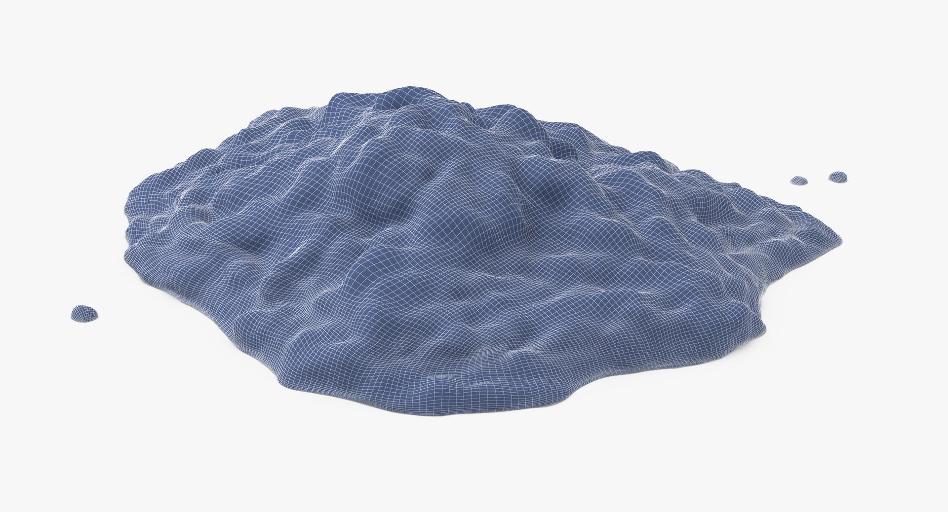 Drug piles crystal meth 3D model - TurboSquid 1199965