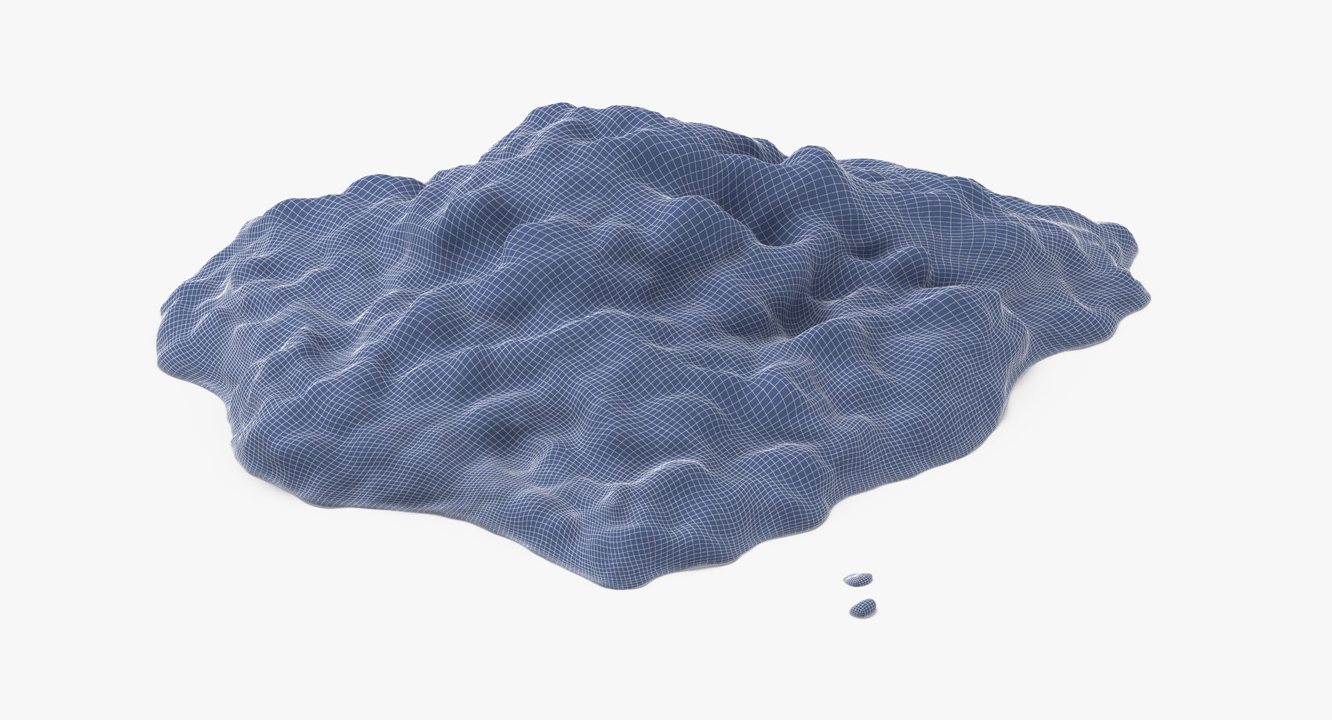 Drug piles crystal meth 3D model - TurboSquid 1199965