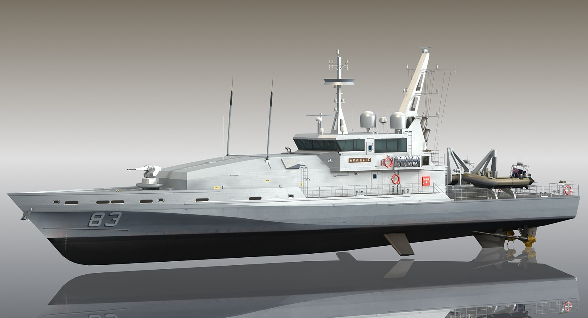 Hmas armidale acpb 83 3D - TurboSquid 1244396