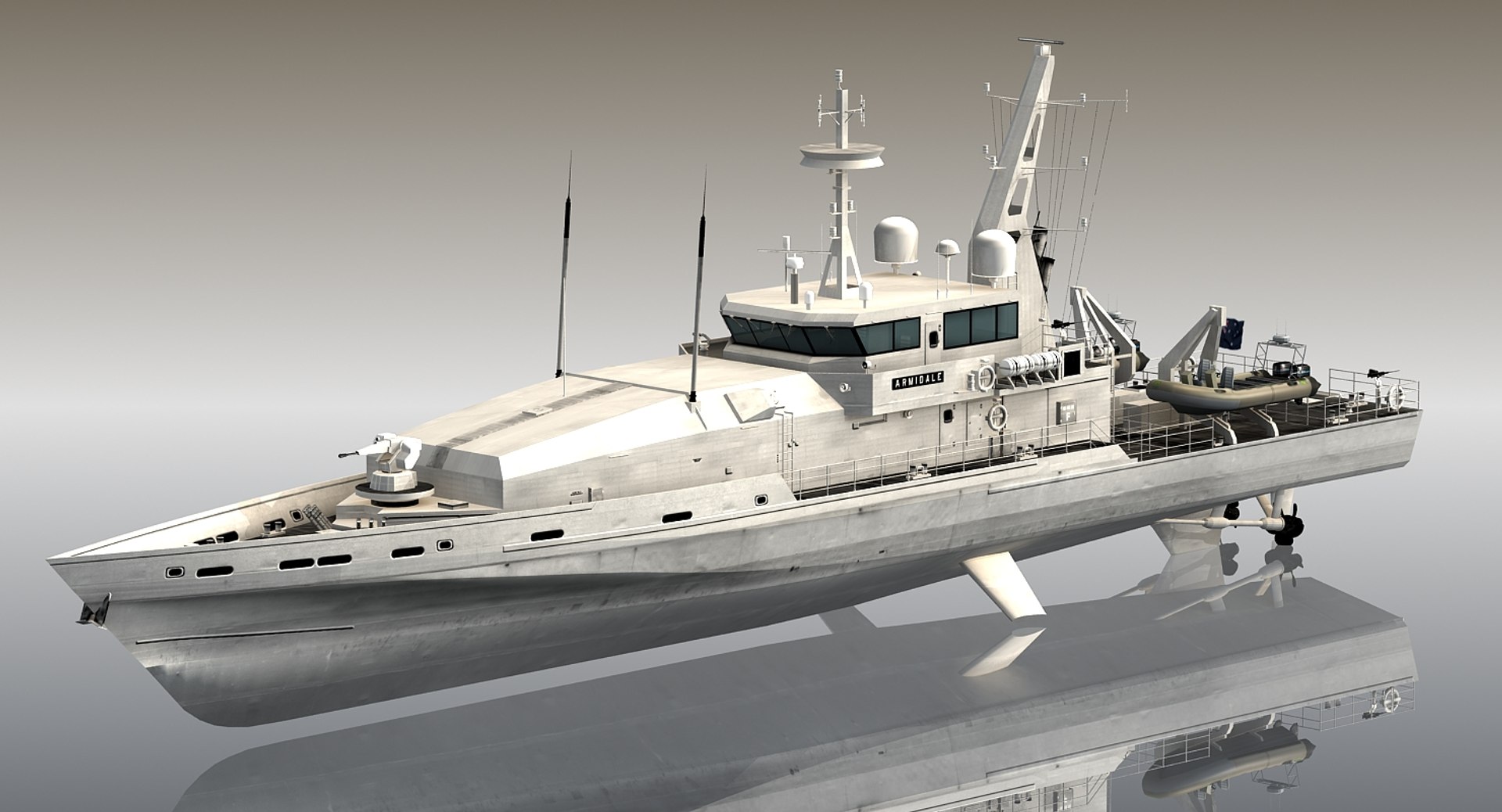 Hmas armidale acpb 83 3D - TurboSquid 1244396