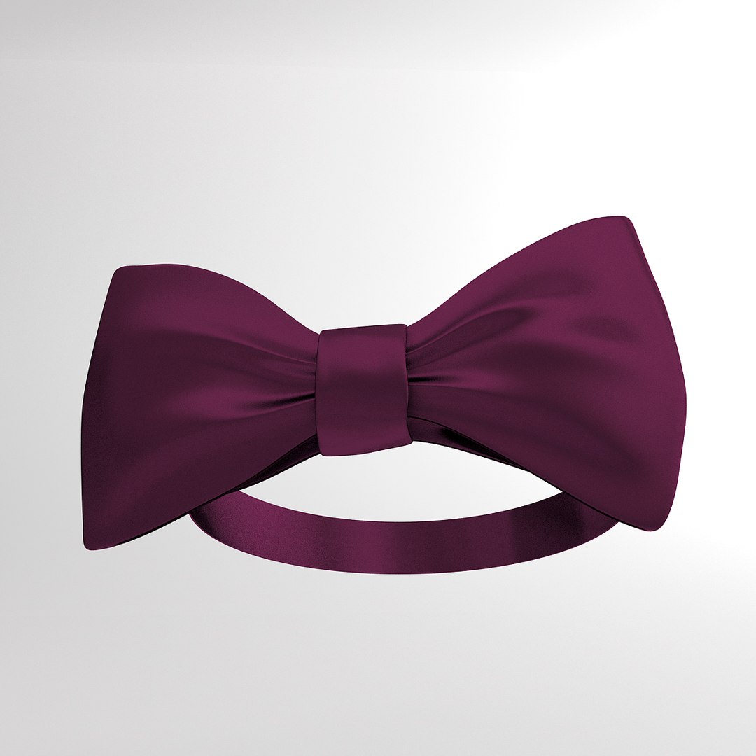 Silky Bow Tie Max