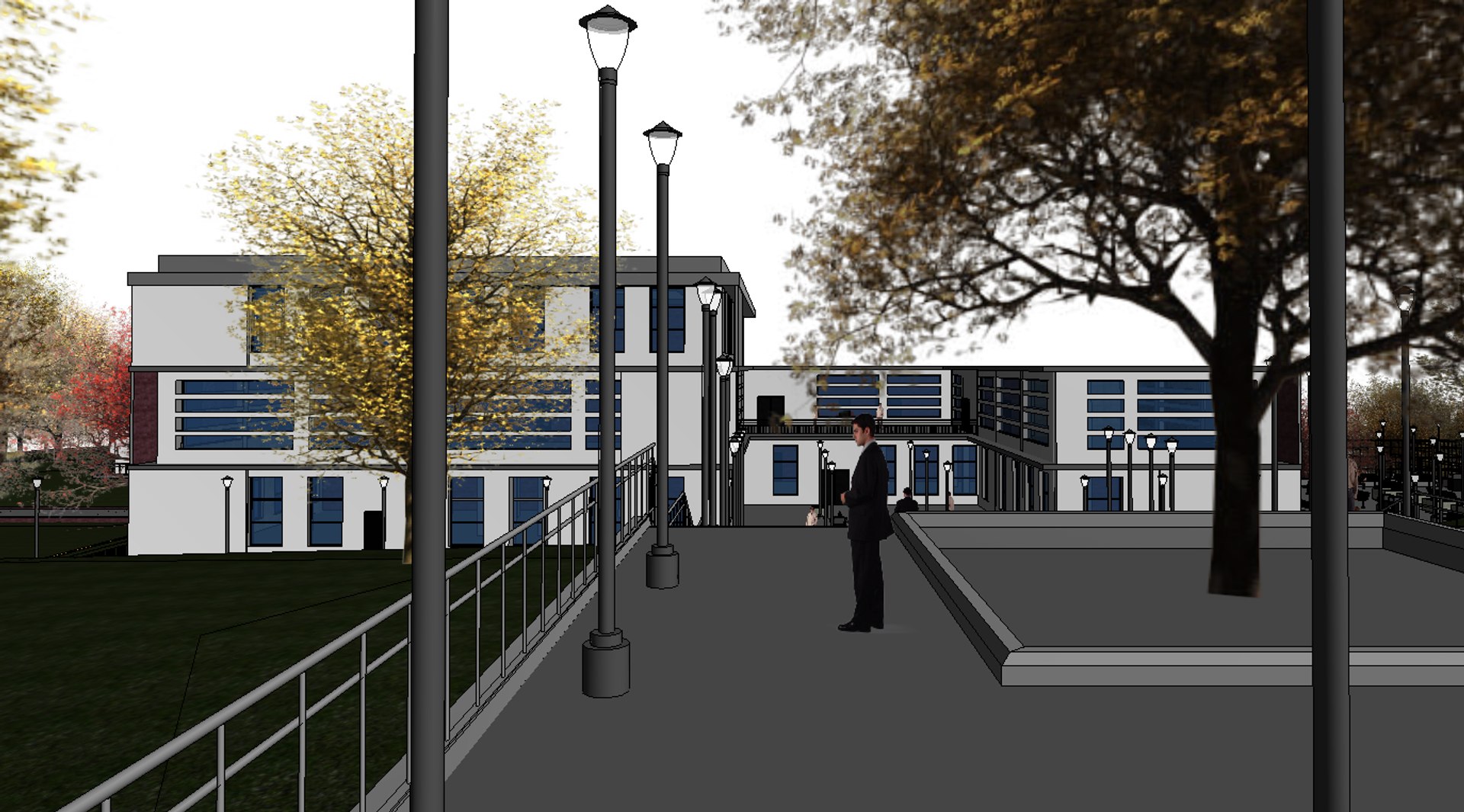 3D Modeled University Project Architecture - TurboSquid 1463354