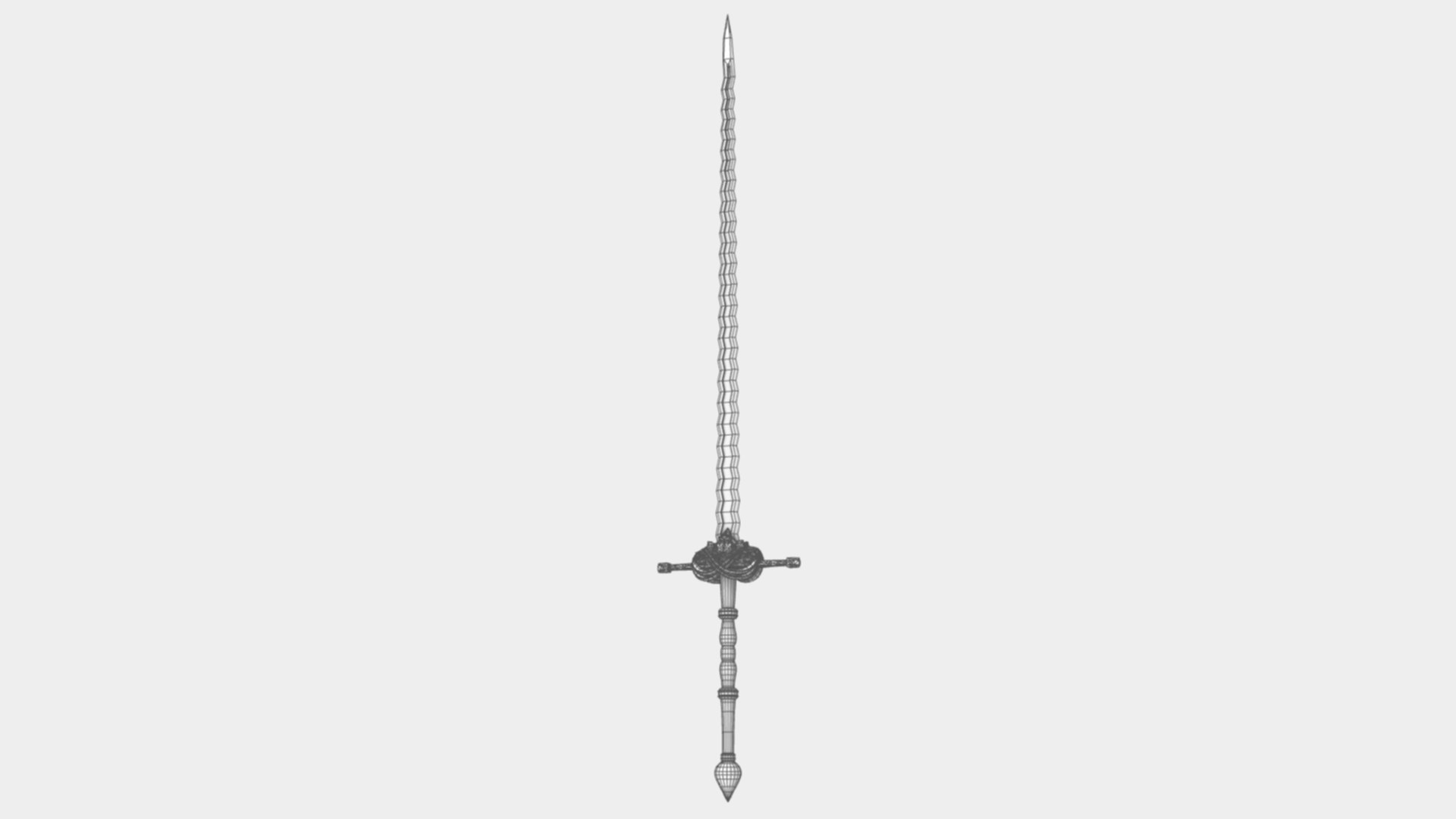 Fantasy Sword RPG Flammenschwert Flame Blade Wave Blade Flambard ...