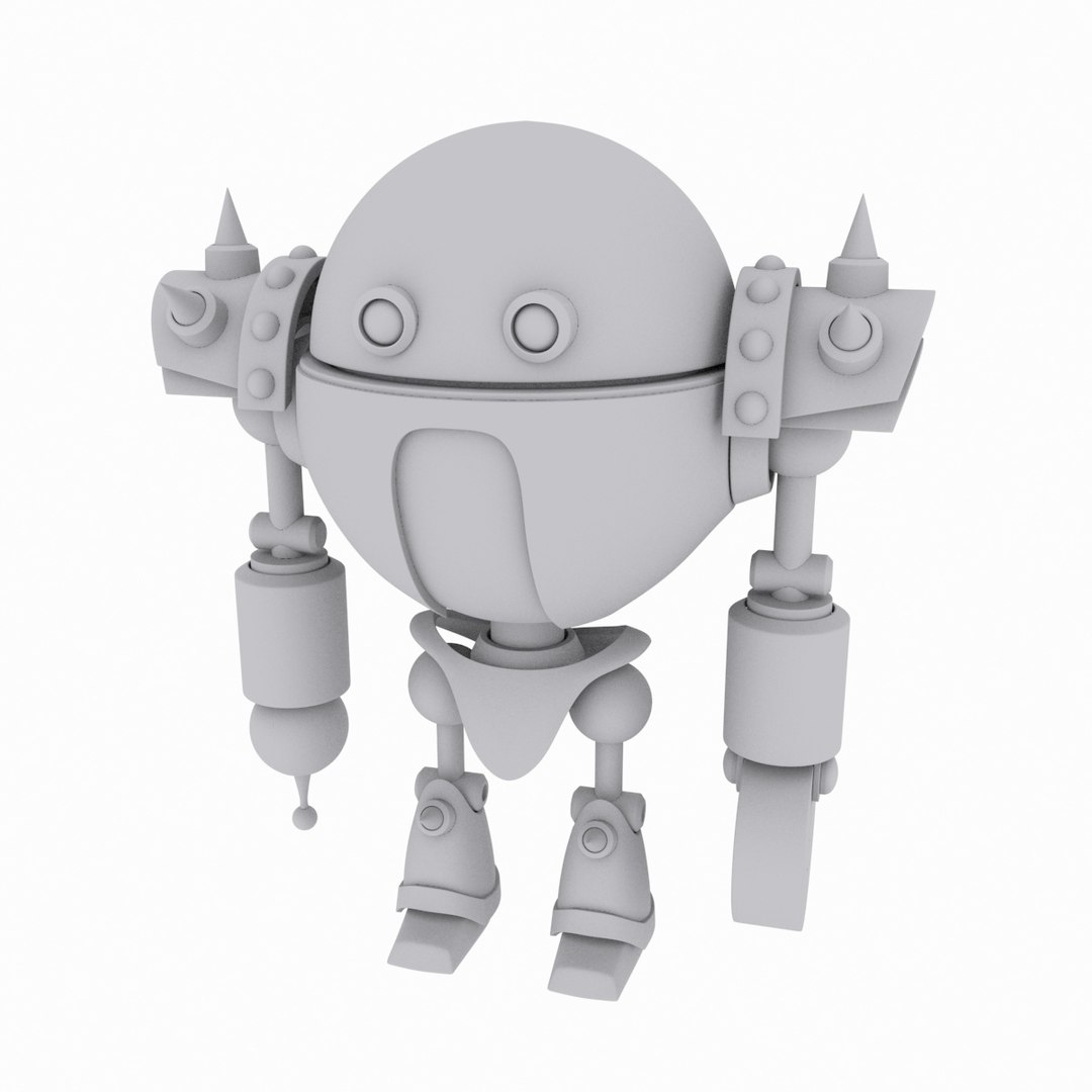 Flame Mech 3D - TurboSquid 1481166