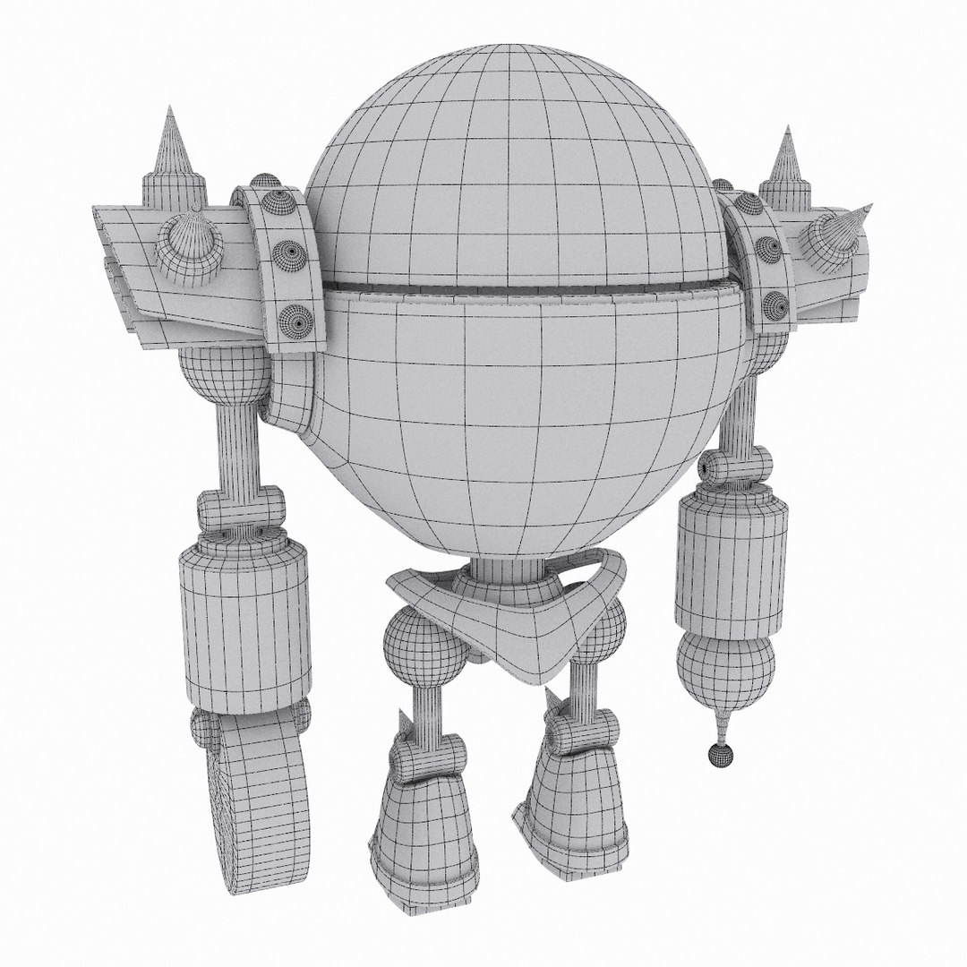 Flame Mech 3D - TurboSquid 1481166