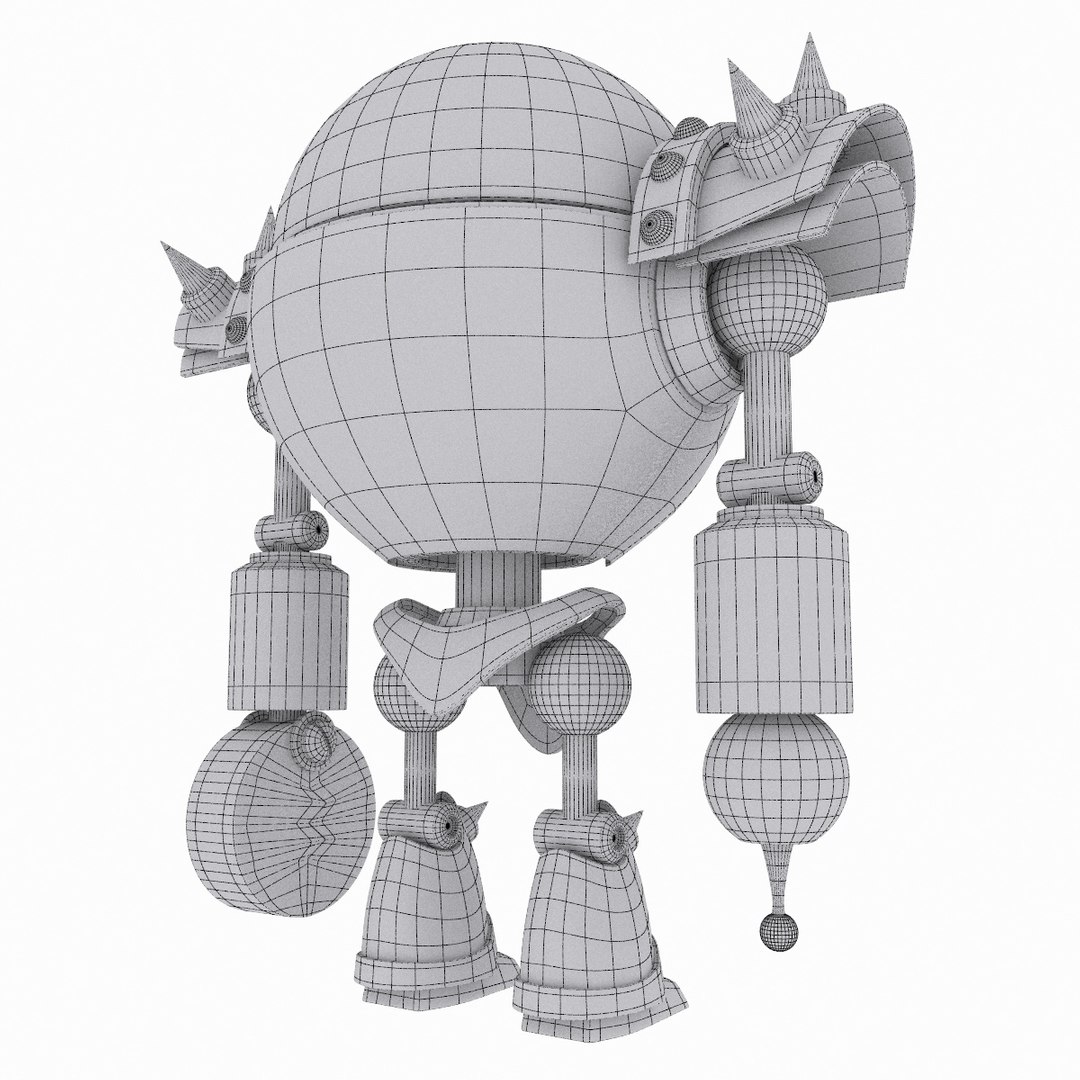 Flame Mech 3D - TurboSquid 1481166