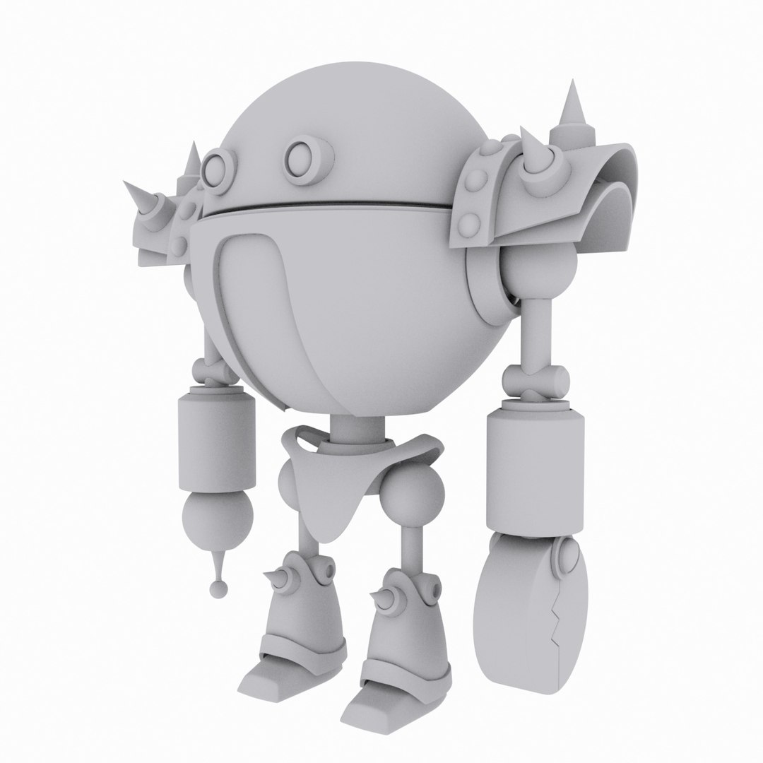 Flame Mech 3D - TurboSquid 1481166