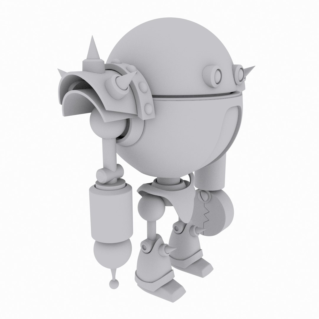 Flame Mech 3D - TurboSquid 1481166