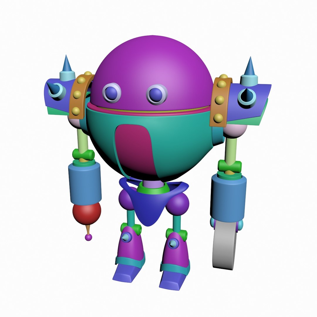 Flame Mech 3D - TurboSquid 1481166