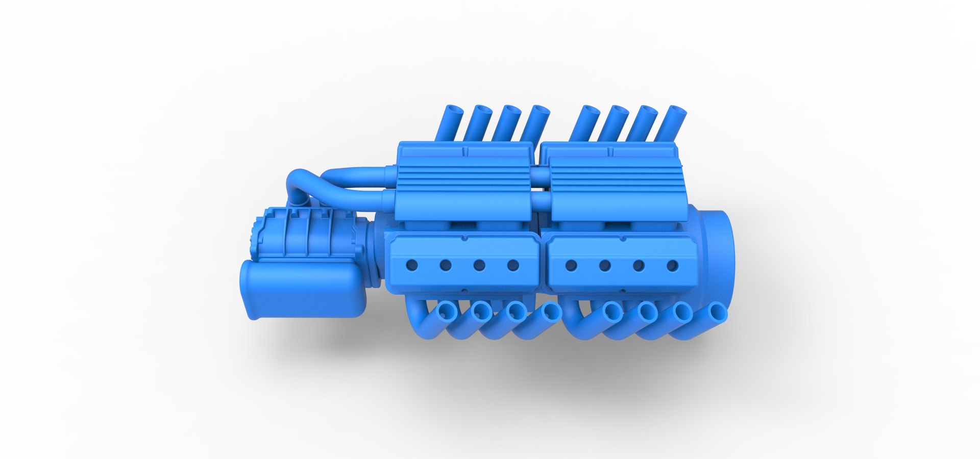 Diecast Engine 2 V8 Version 2 Scale 1 To 25 3D Model - TurboSquid 2072685